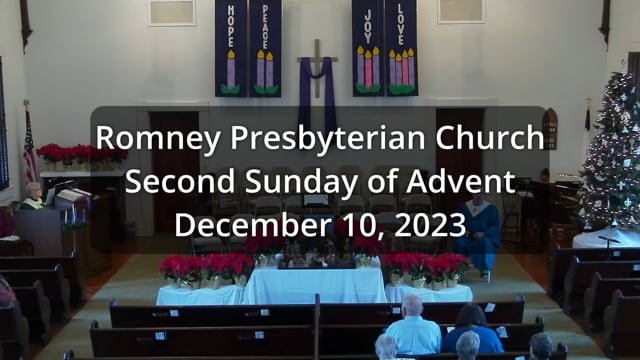 Romney Presbyterian Church – Come in to be Filled, Go out to Serve!