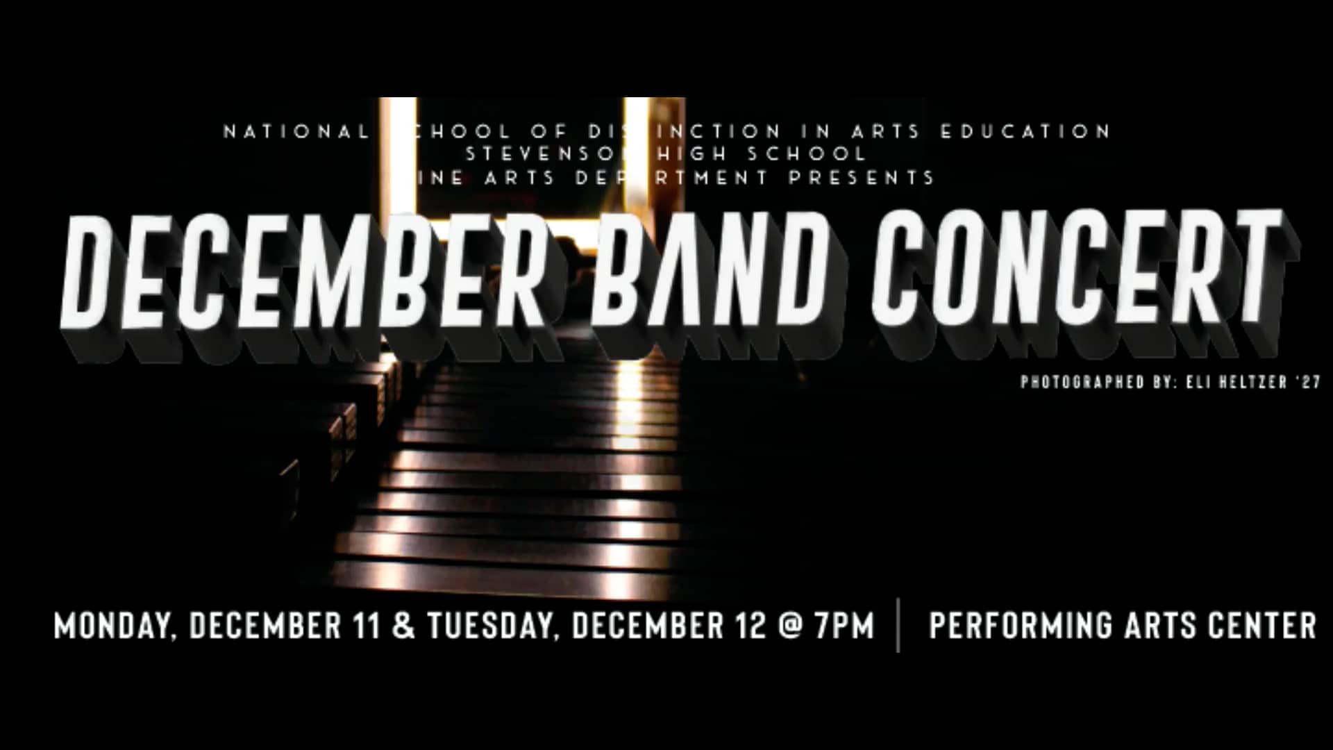 December Band Concert MONDAY on Vimeo