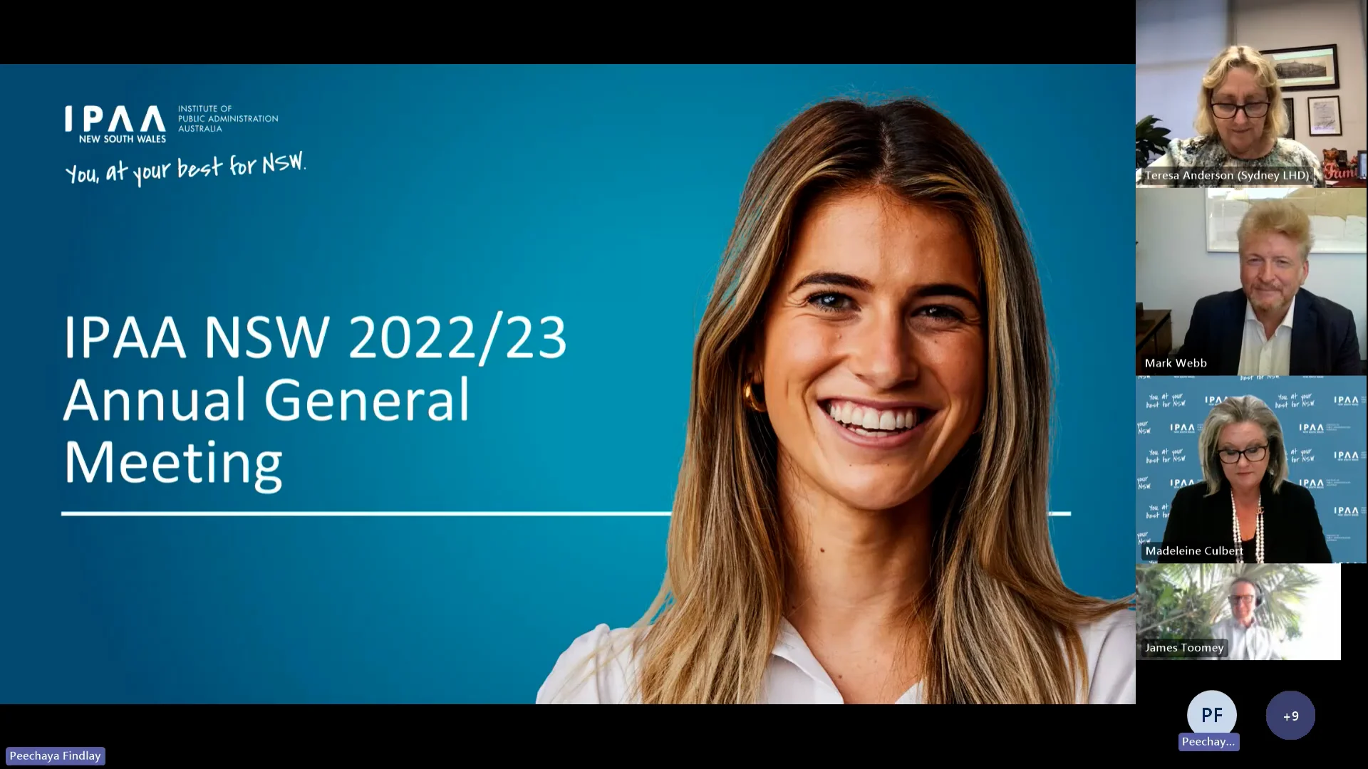 IPAA NSW Annual General Meeting 2023 on Vimeo