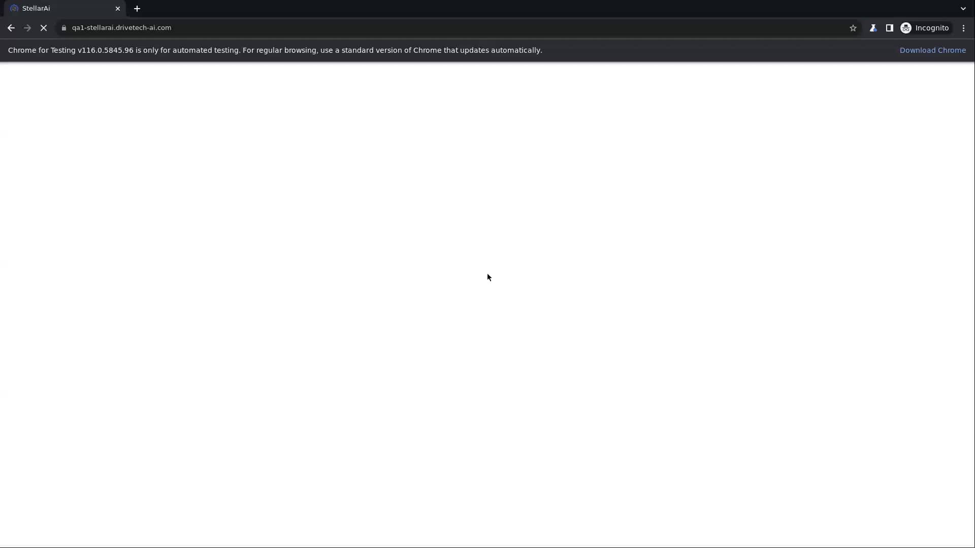 Test server connection on Vimeo