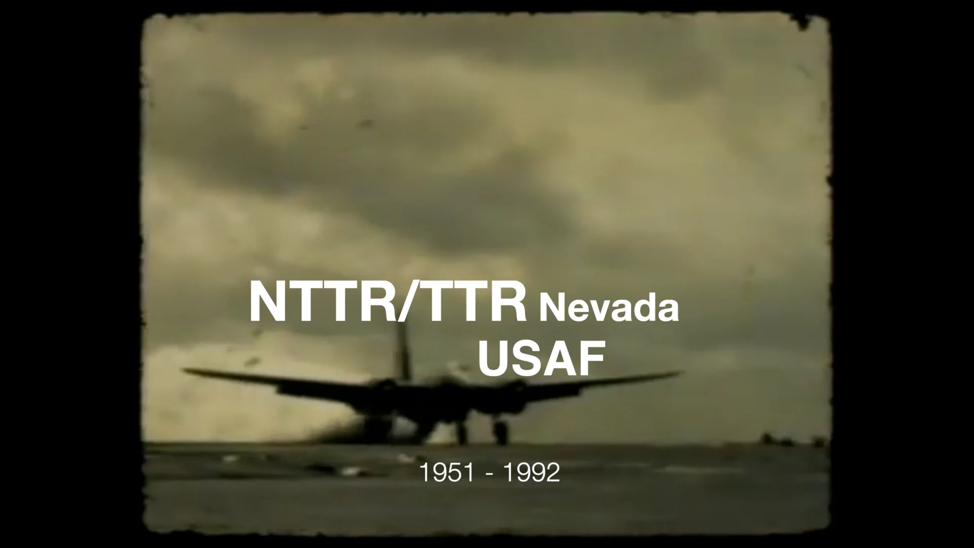 TTR - Tonopah Test Range (Area 52) - Atomic Veterans on Vimeo