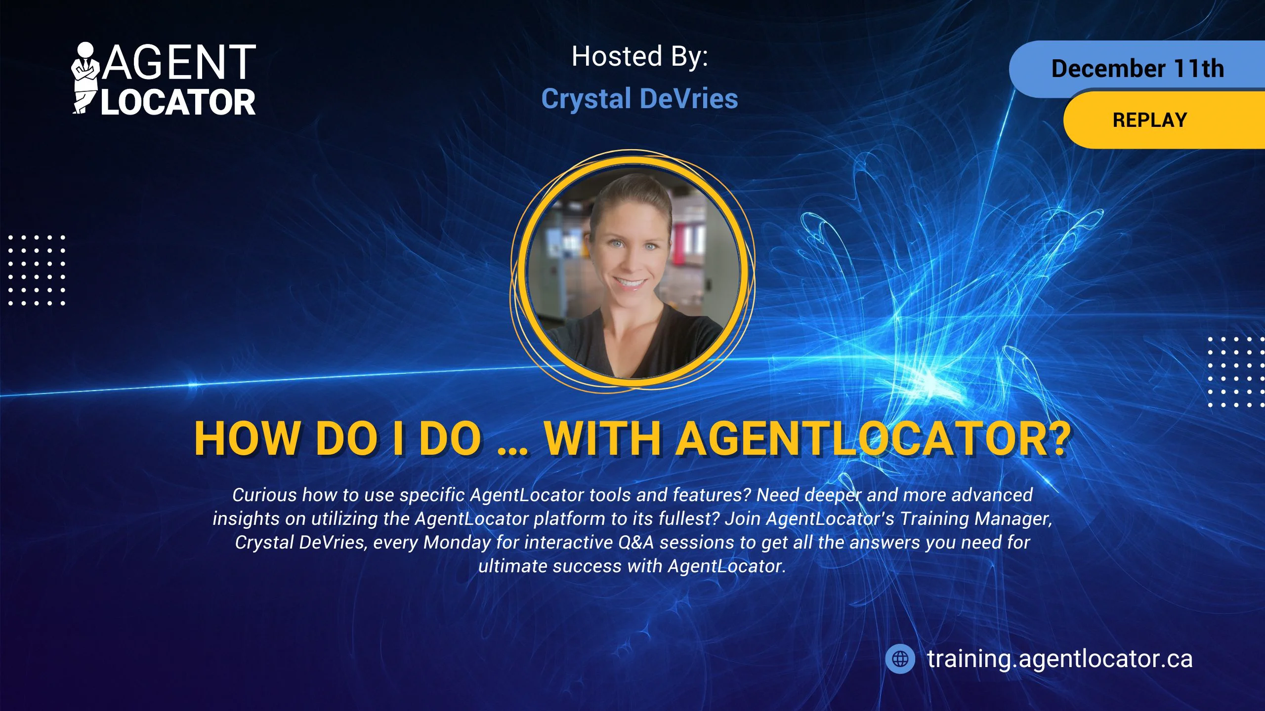 December 11, 2023 - “How Do I Do … with AgentLocator?” on Vimeo