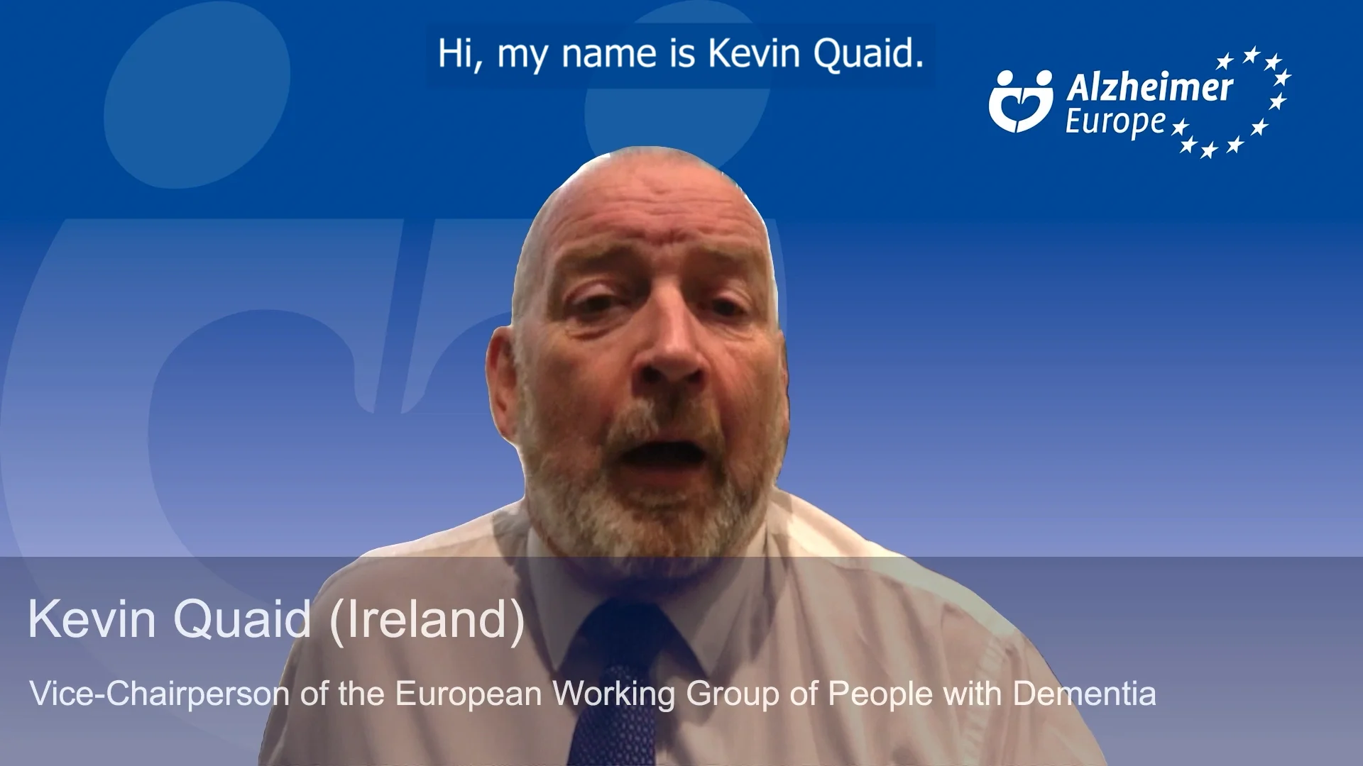 Kevin Quaid Help us make dementia a priority! on Vimeo