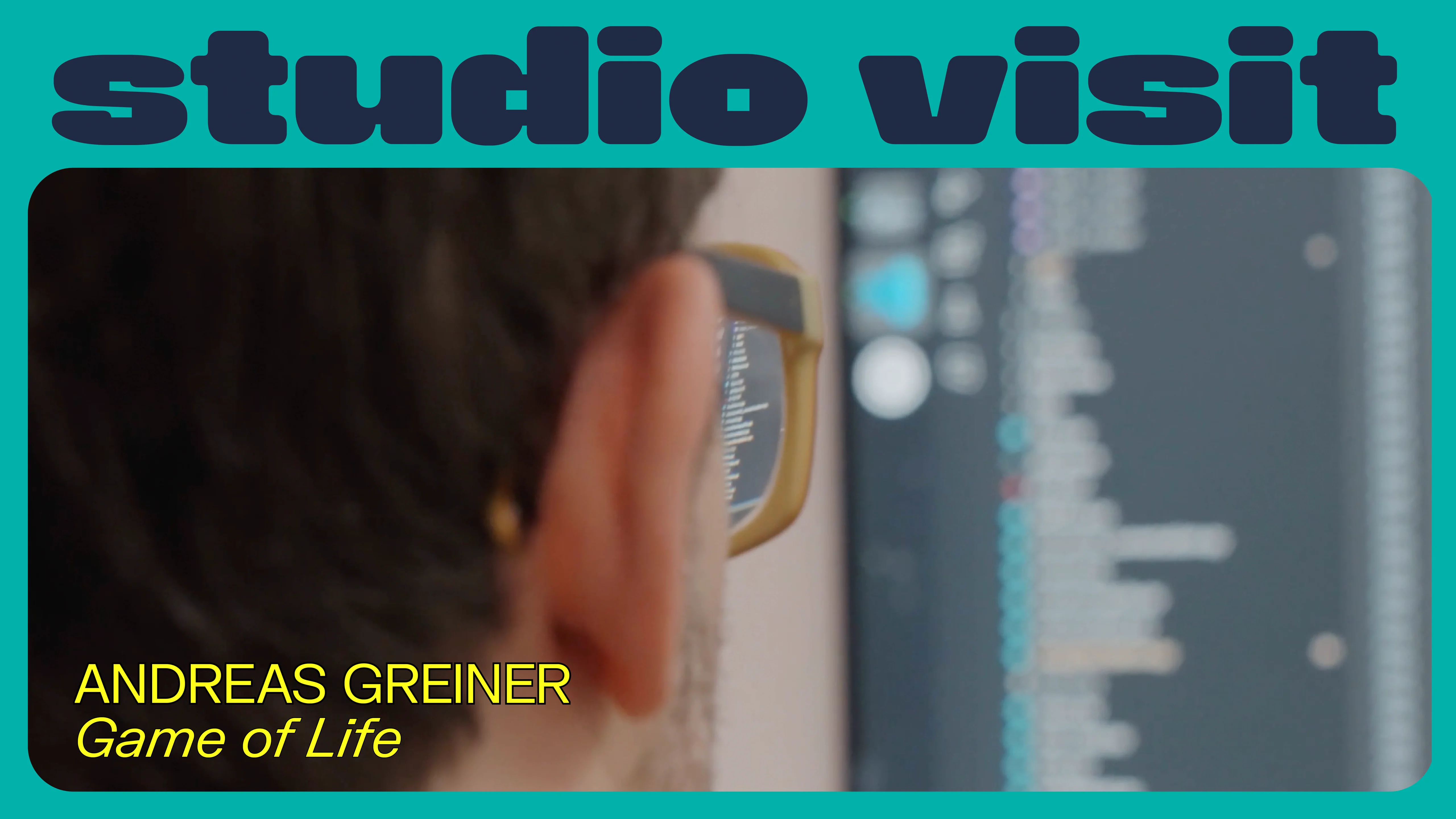 studio visit, EPISODE TWO: ANDREAS GREINER on Vimeo