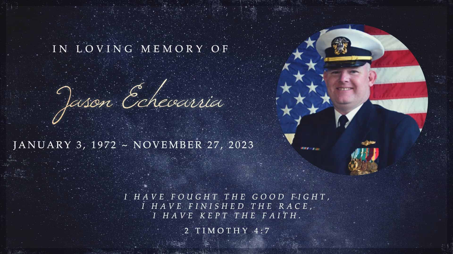 Jason Echevarria Memorial Service_12-11-23 on Vimeo