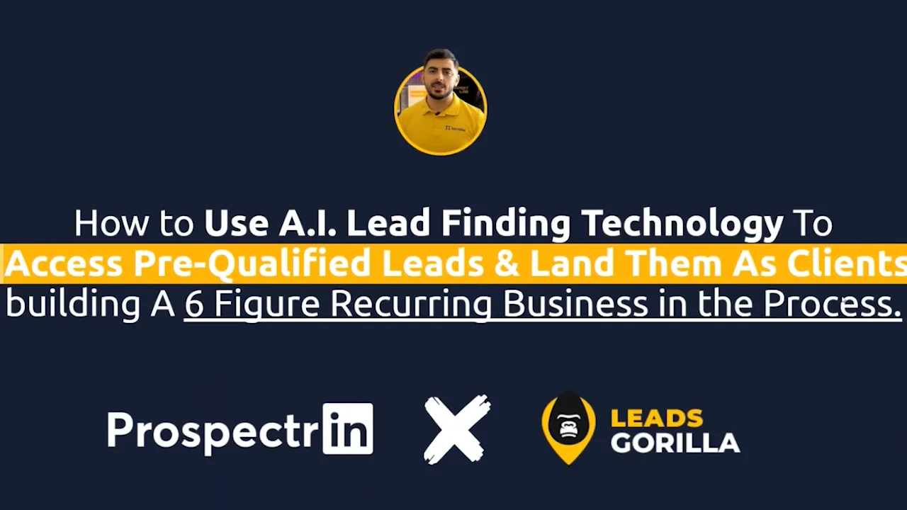 [ STARTING Now] ProspectrIn AI Training_ How To Find, Prospect, and ...