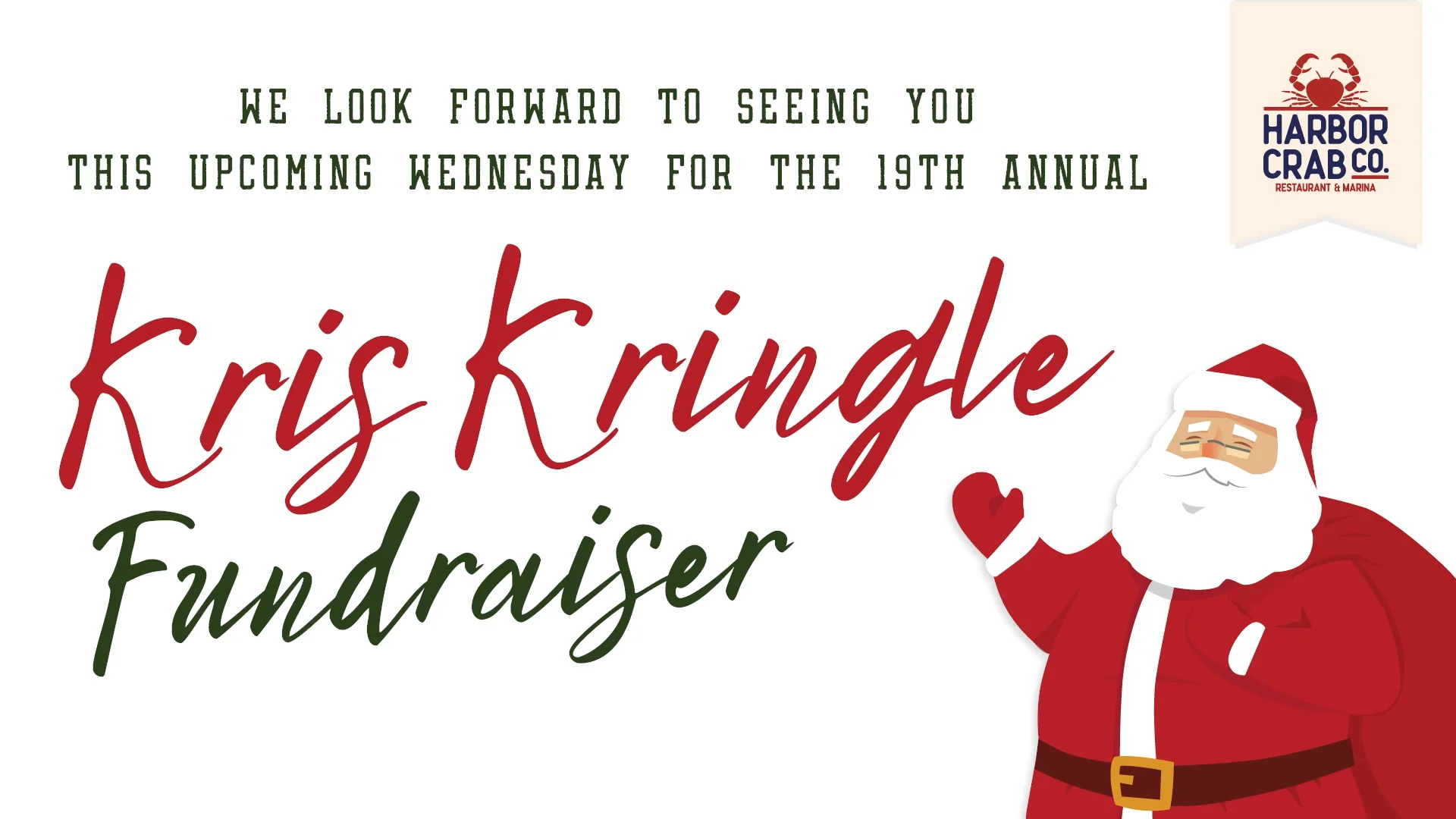 Kris Kringle Fundraiser Recap Ad on Vimeo