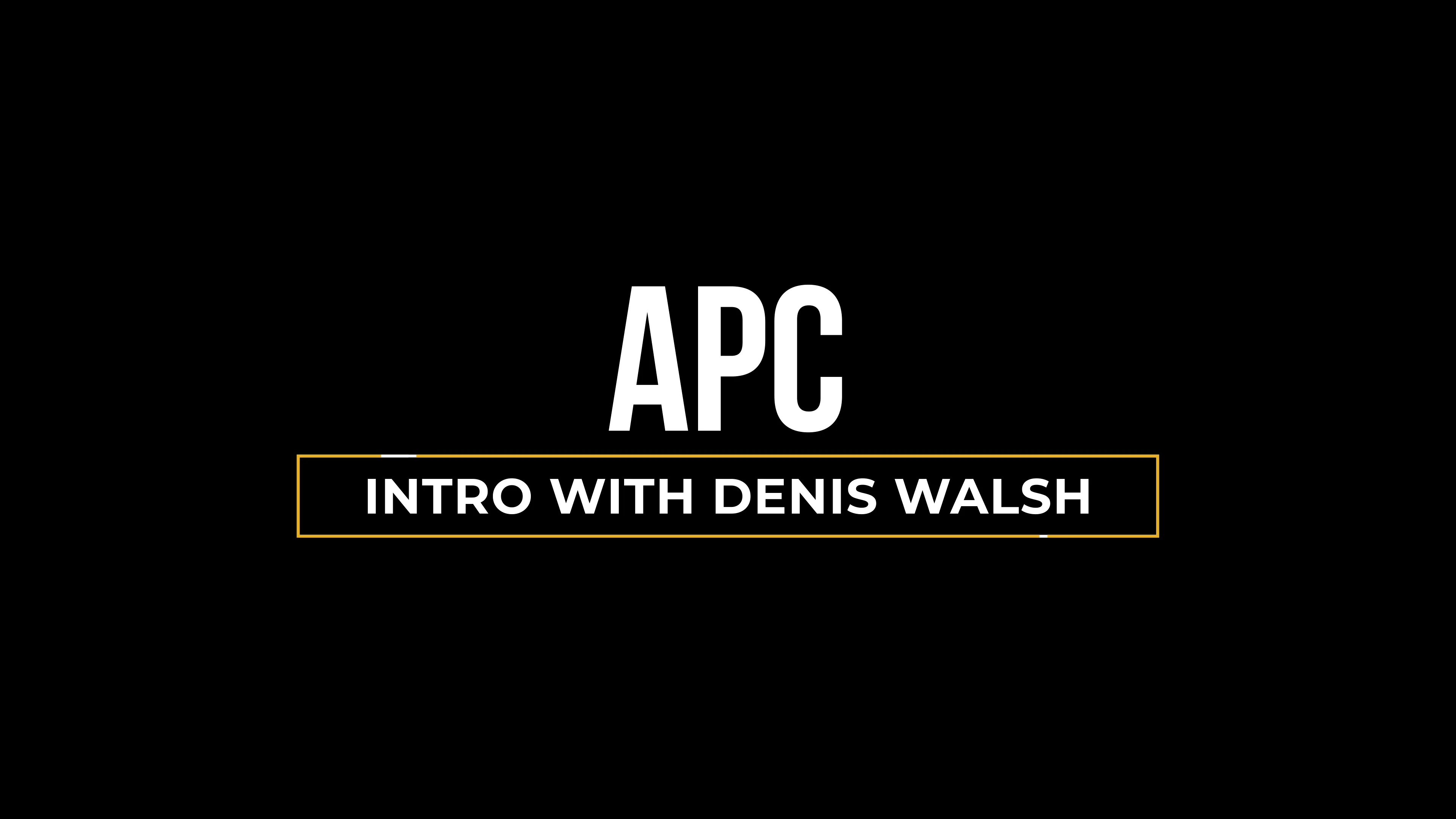 Denis Intro 2023 APC