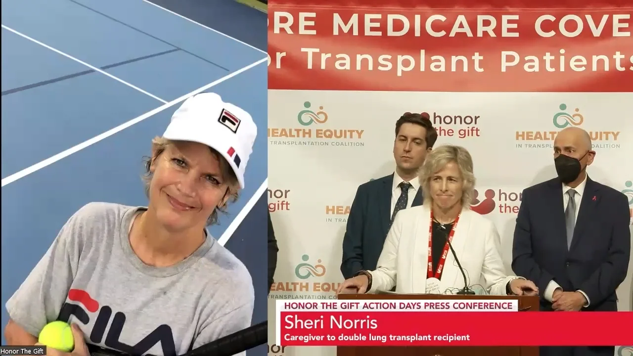 Honor the Gift Press Conference: Sheri Norris