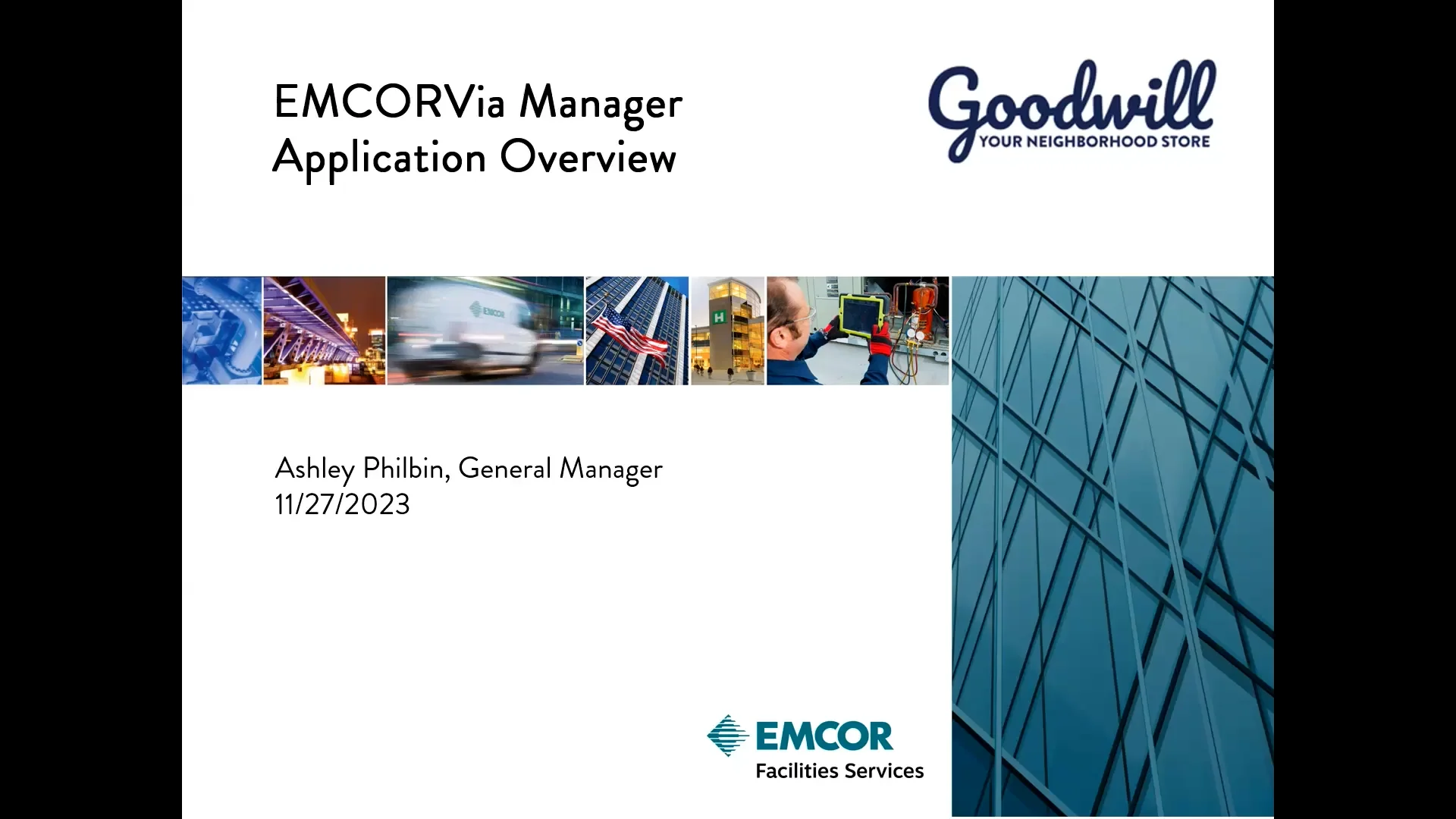 Emcor Via Manager Application Overview on Vimeo