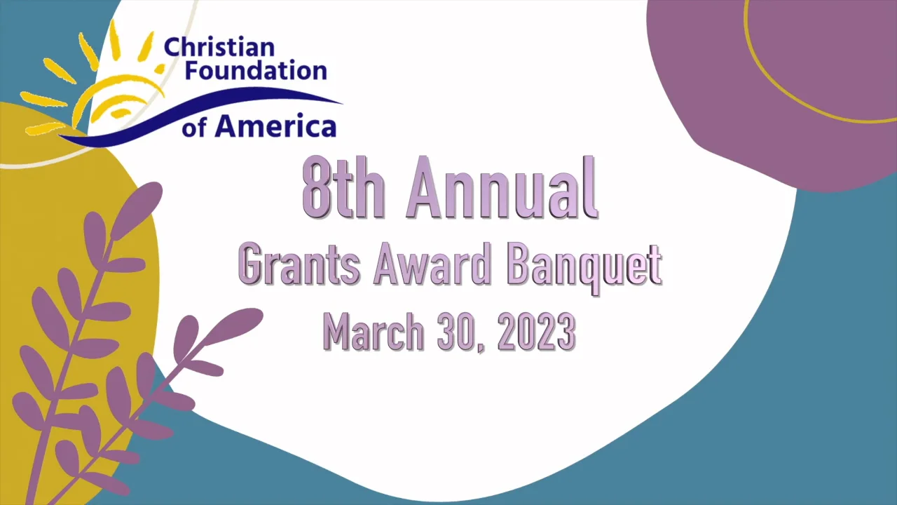 2023 CFA Grant Awards Banquet on Vimeo