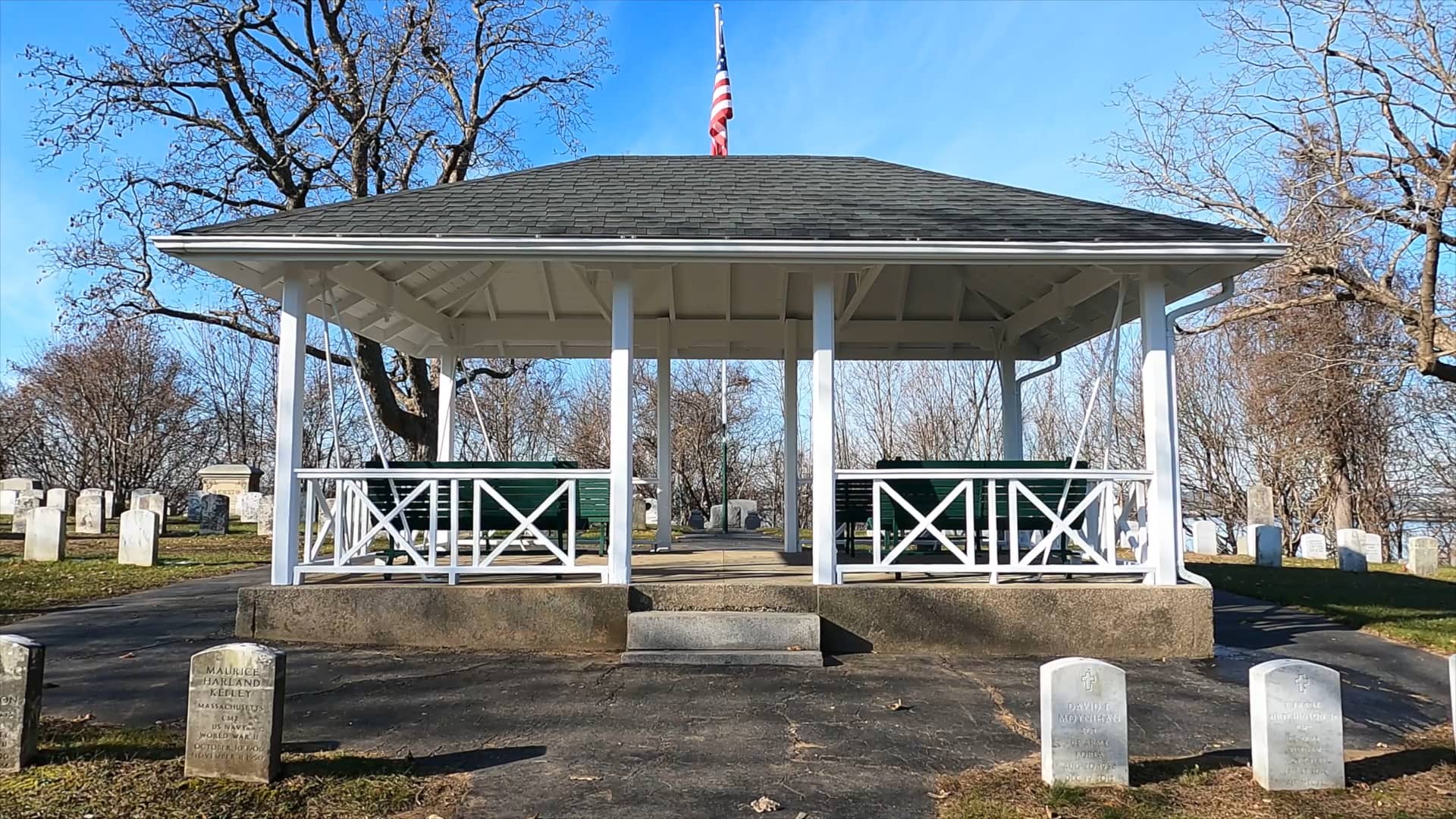 Veterans Gazebo Unveiling at Waterside Cemetery on Vimeo
