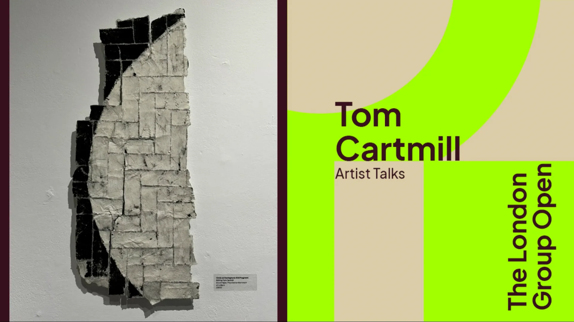 Tom Cartmill : Artist Talk on Vimeo