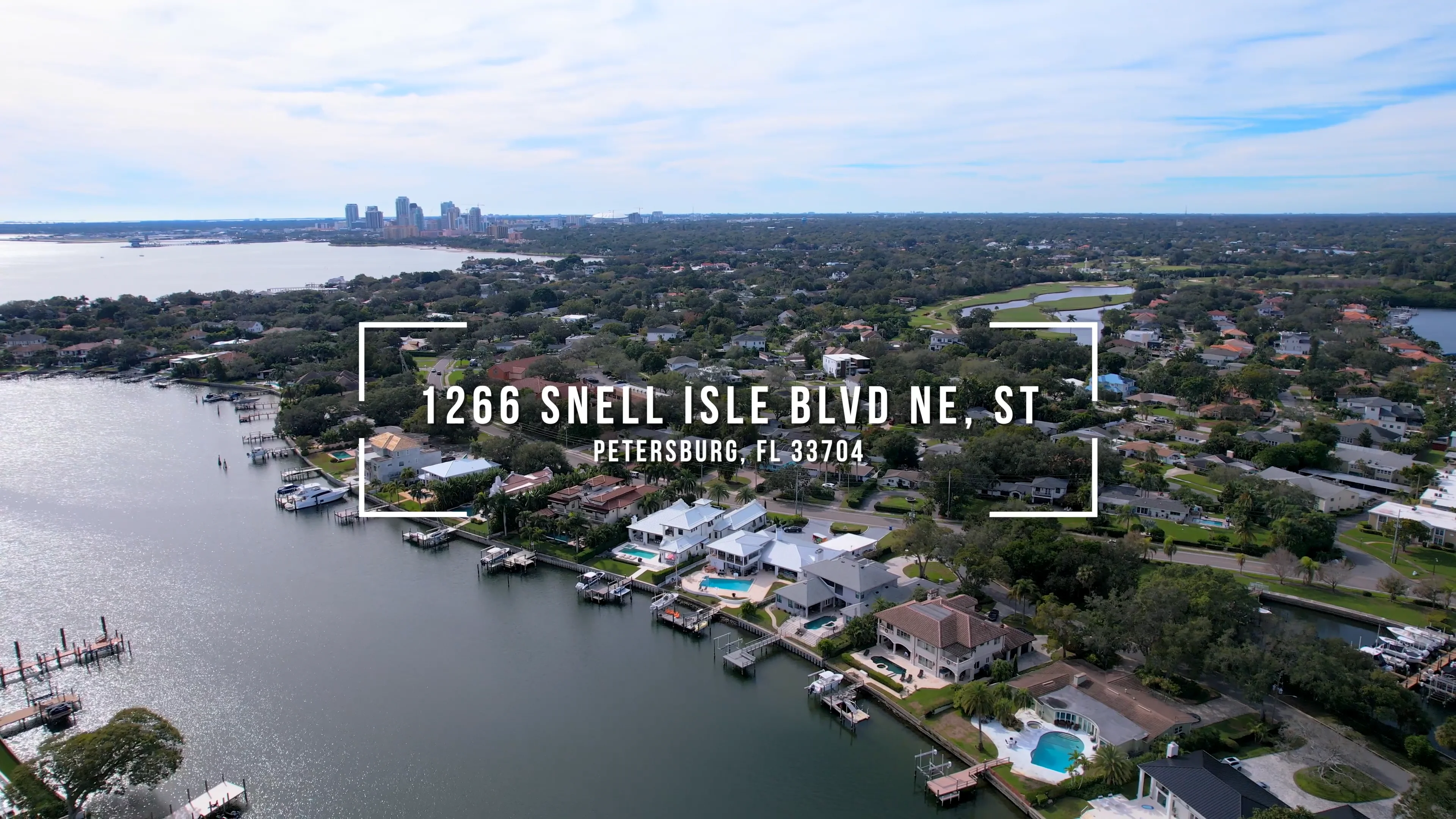 1266 Snell Isle Boulevard NE, Snell Isle, St. Petersburg, FL 33704 on Vimeo
