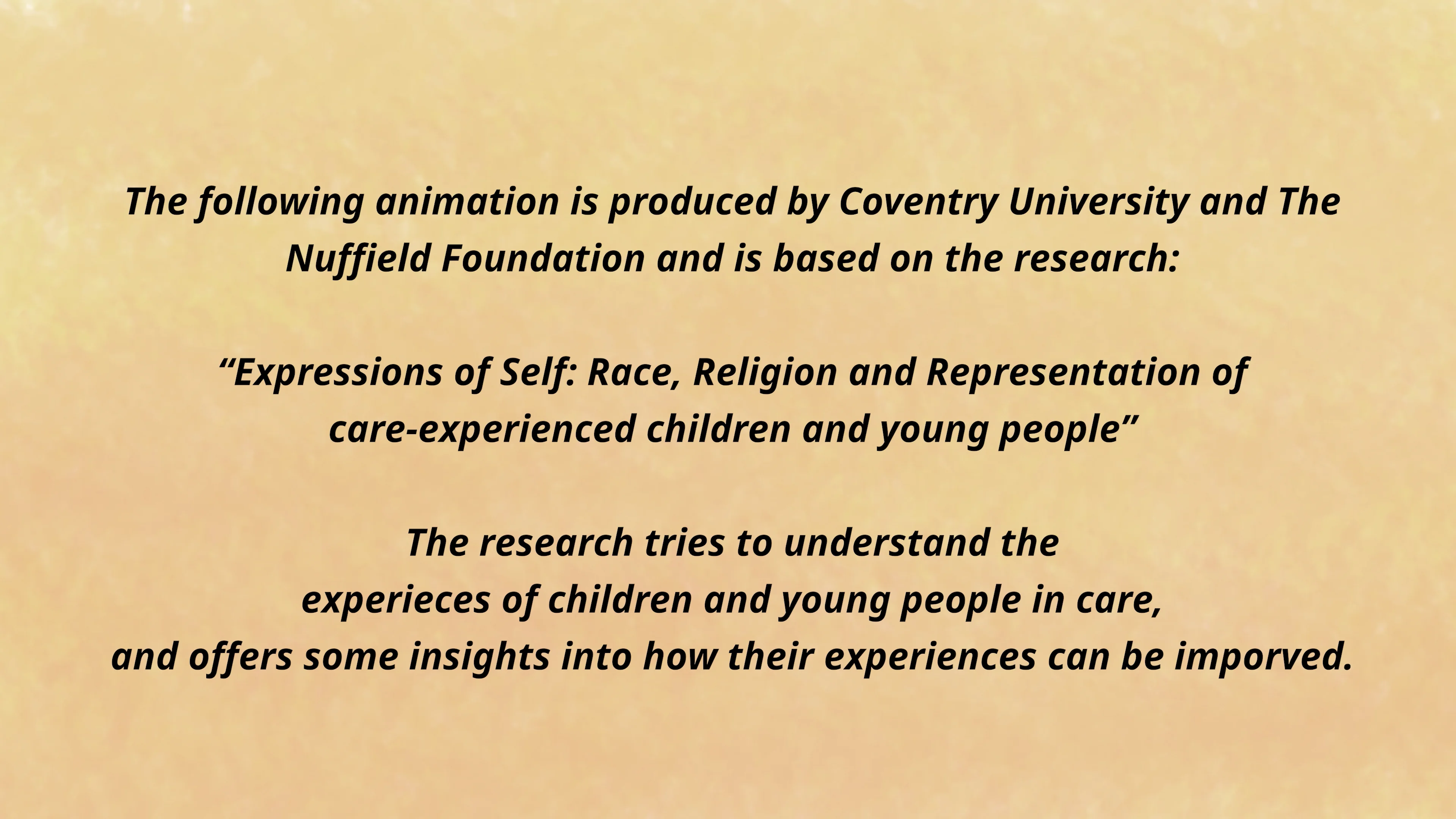 Coventry University & Nuffield Health - "Expressions of Self": Research ...
