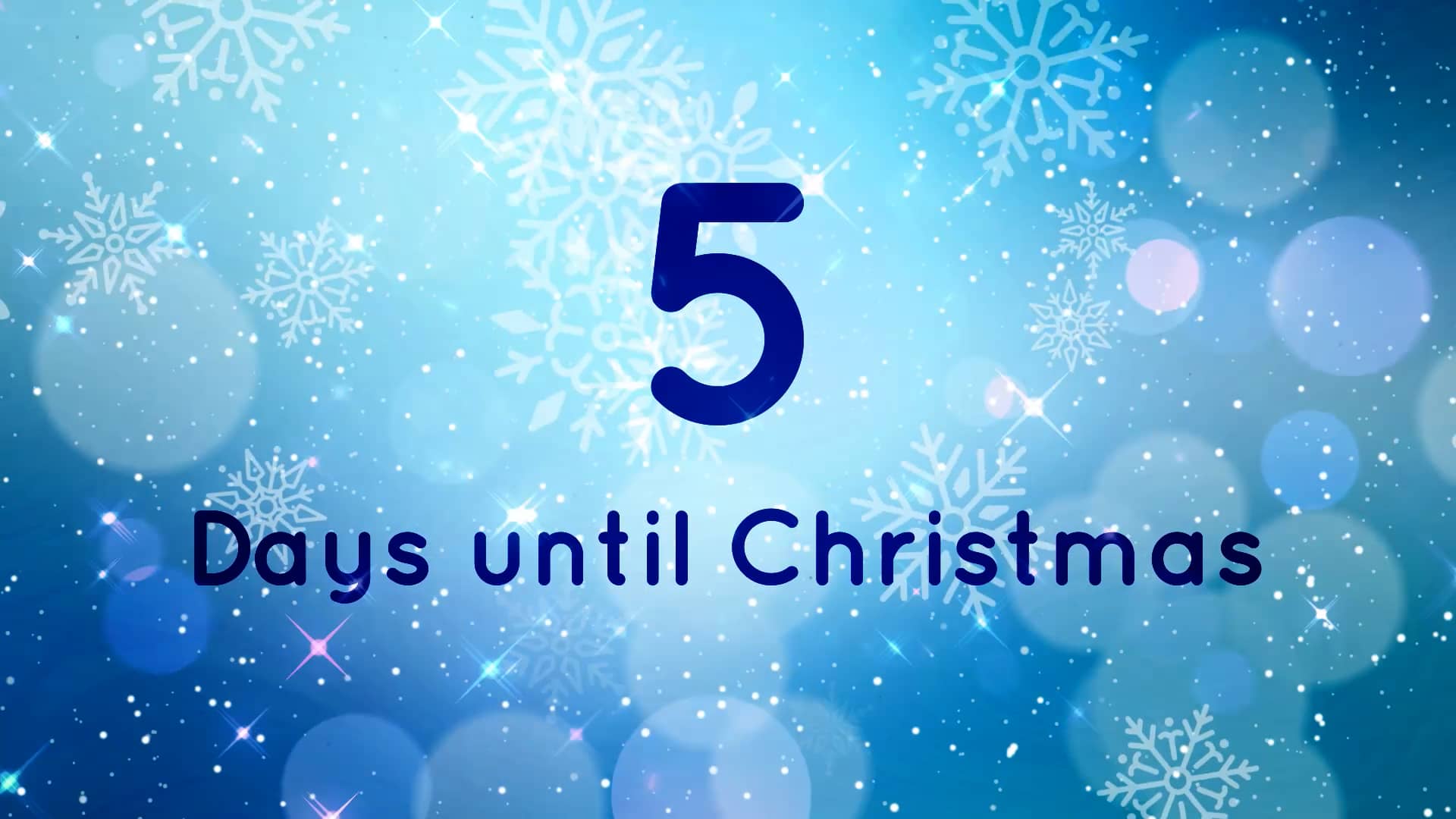 5 Days until Christmas - GO Christmas! (EN) on Vimeo