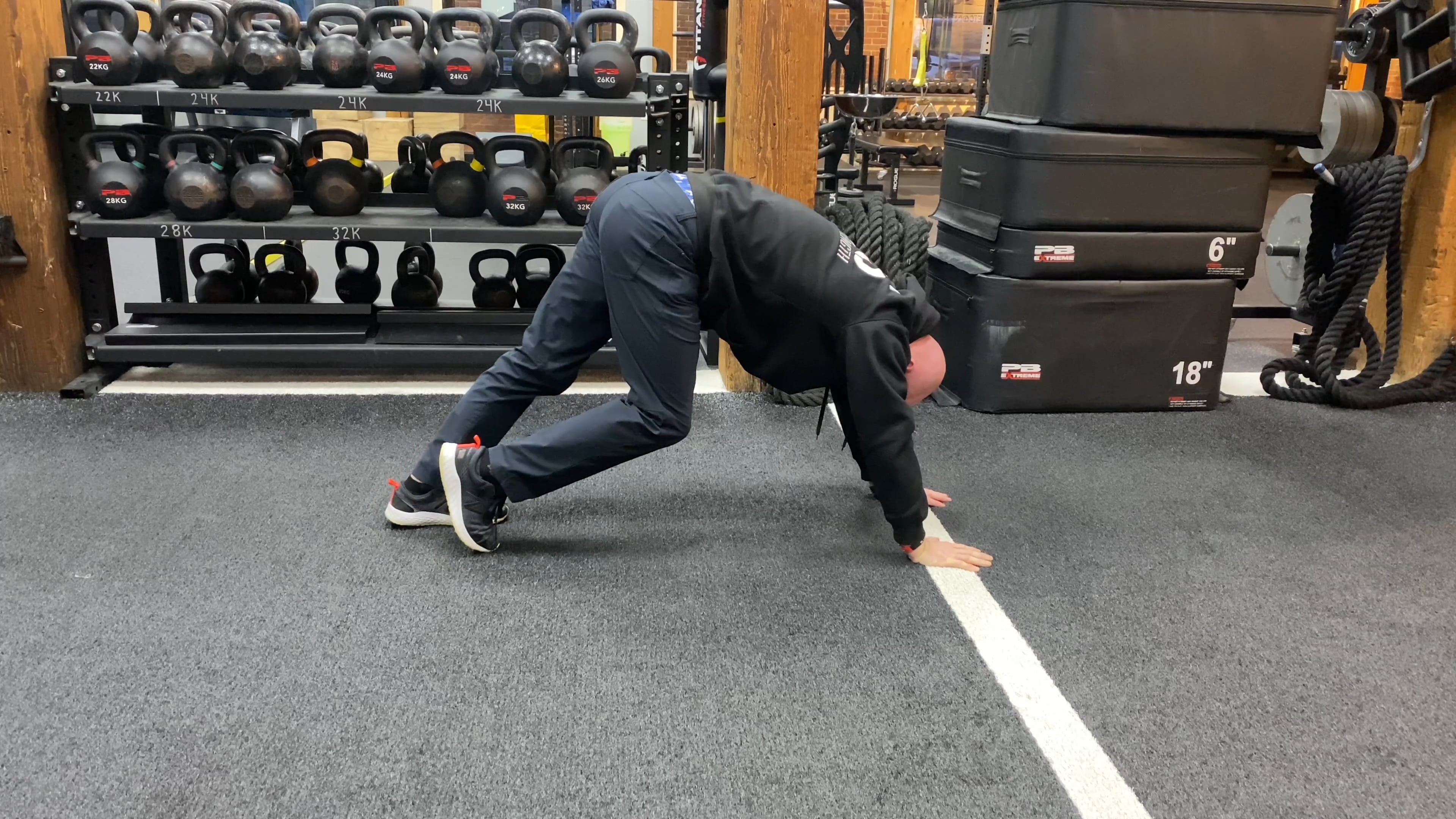 Total body movement prep