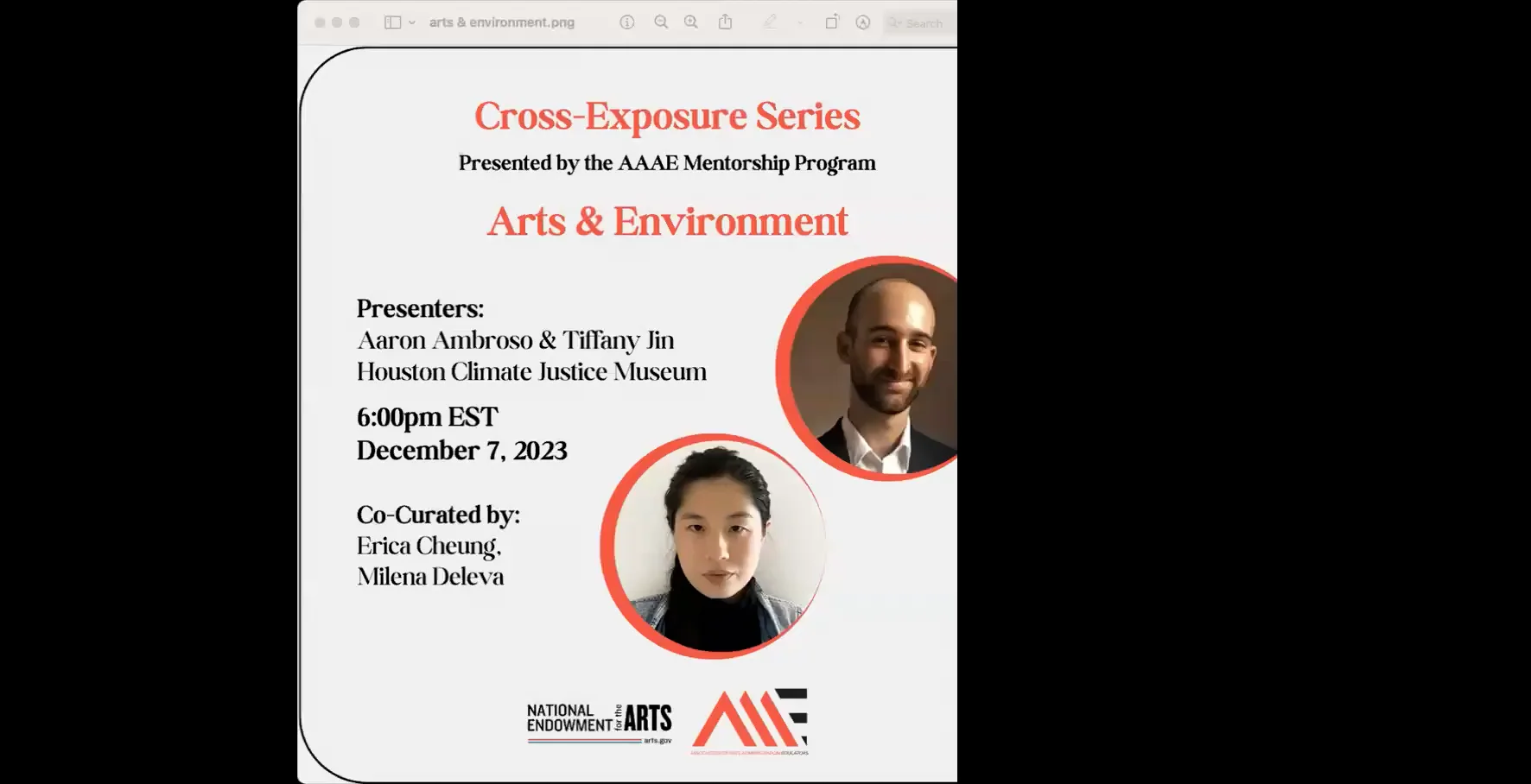 Cross-Exposure Series: Arts & Environment on Vimeo