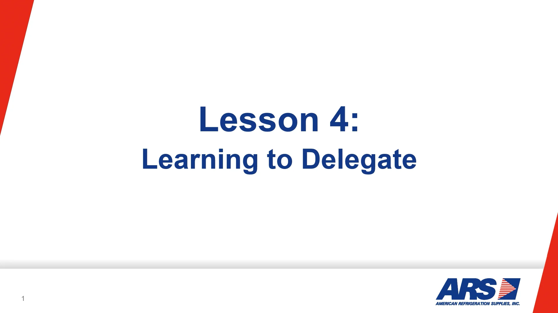 Module 6 Lesson 4 Learning to Delegate on Vimeo