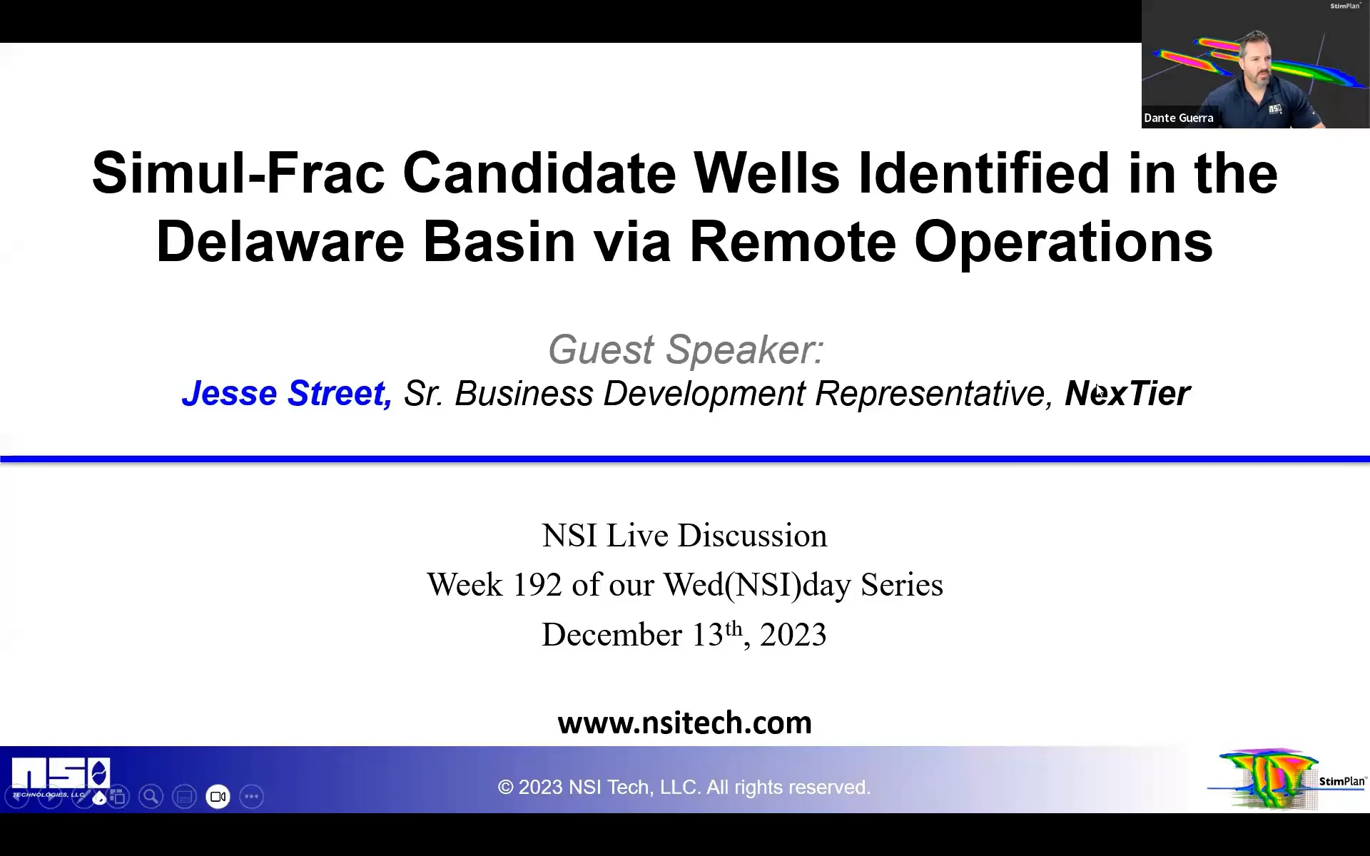 Wed(NSI)day - 12/13/23 -Simul-Frac Candidate Wells Identified in the ...