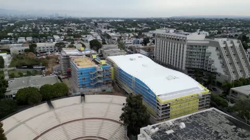 Santa Monica High School Exploration Building & Gold Gym Construction ...