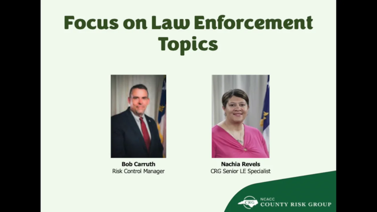 CRG: Focus of Law Enforcement Topics on Vimeo