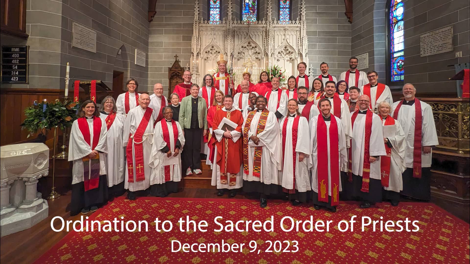 Ordination to the Sacred Order of Priests - December 9, 2024 on Vimeo