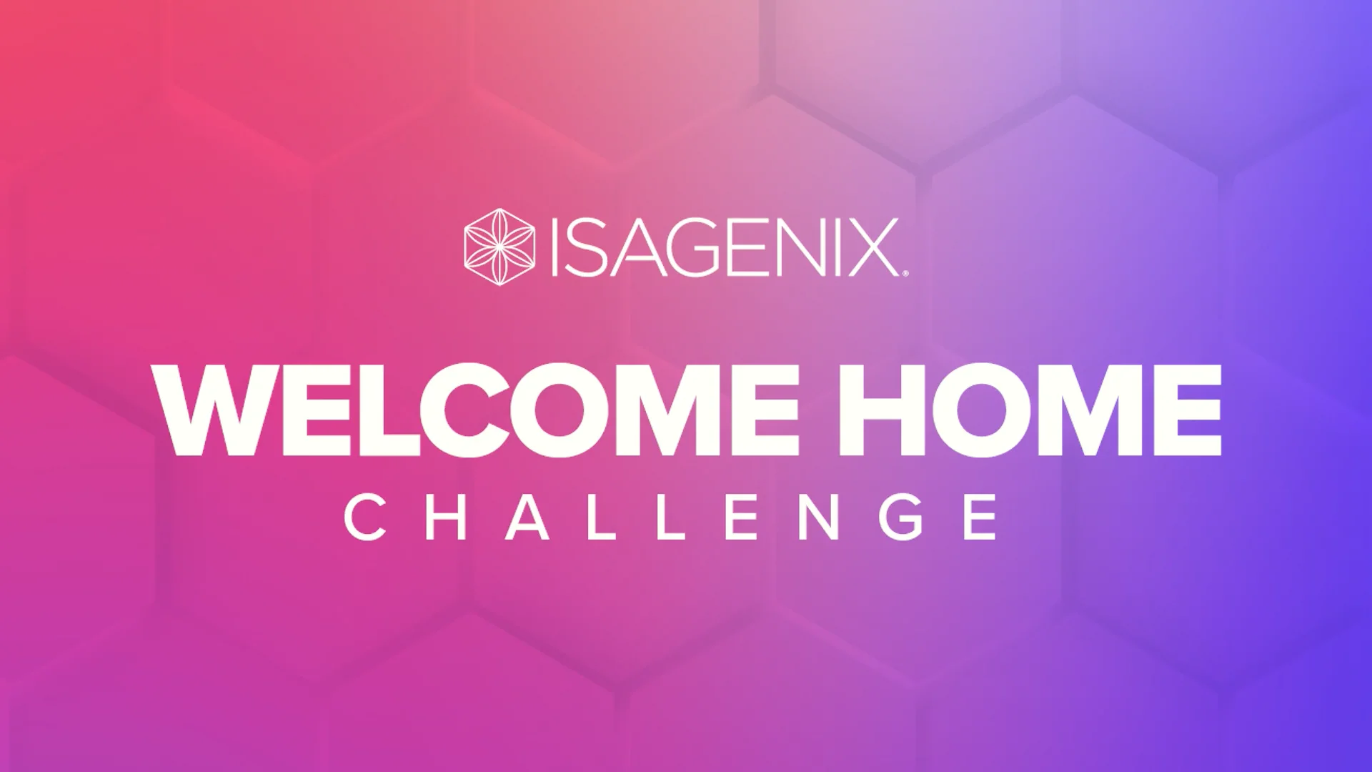Isagenix Welcome Home Challenge on Vimeo
