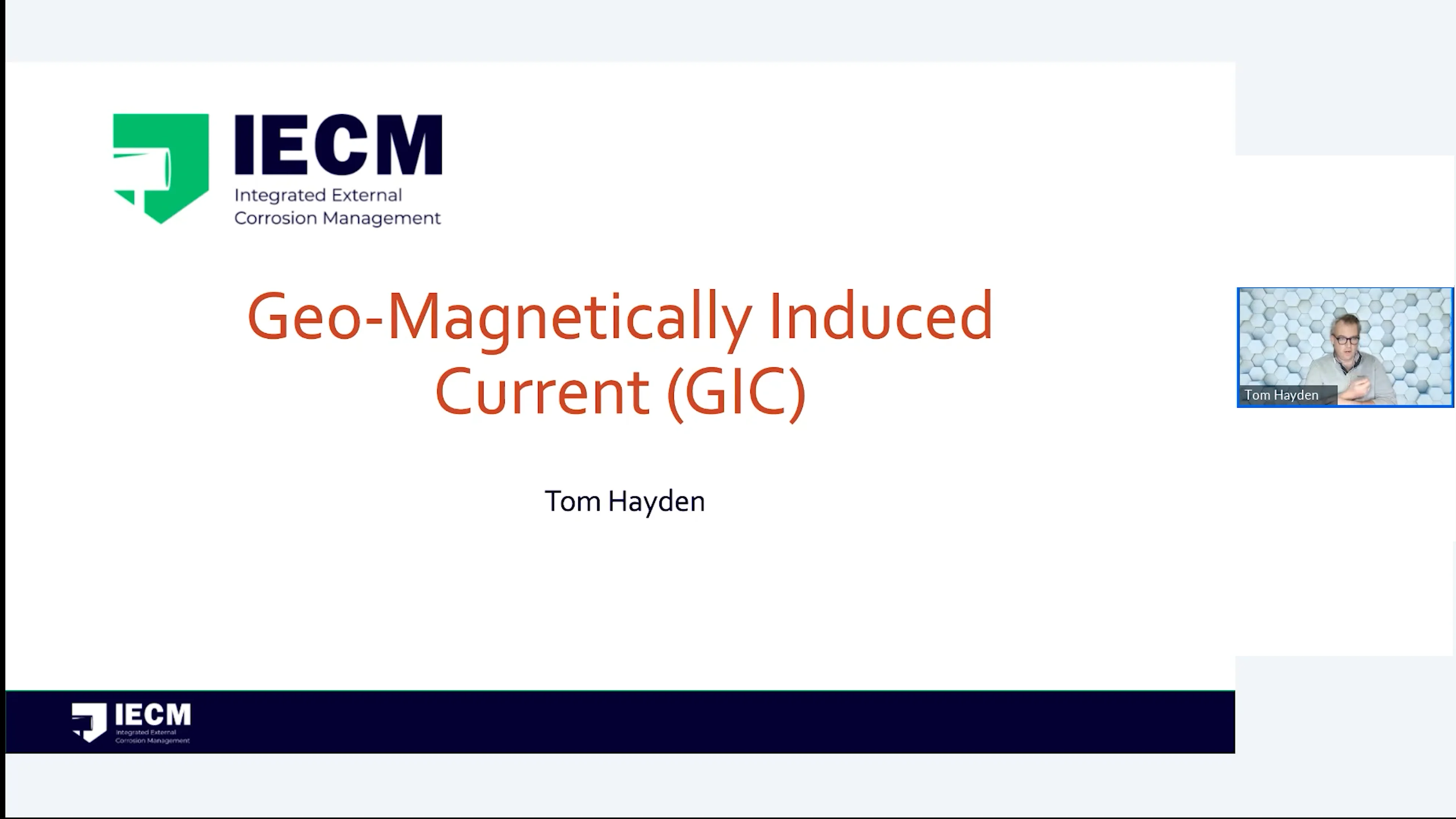 Webinar - Geo-Magnetically induced current (GIC) on Vimeo