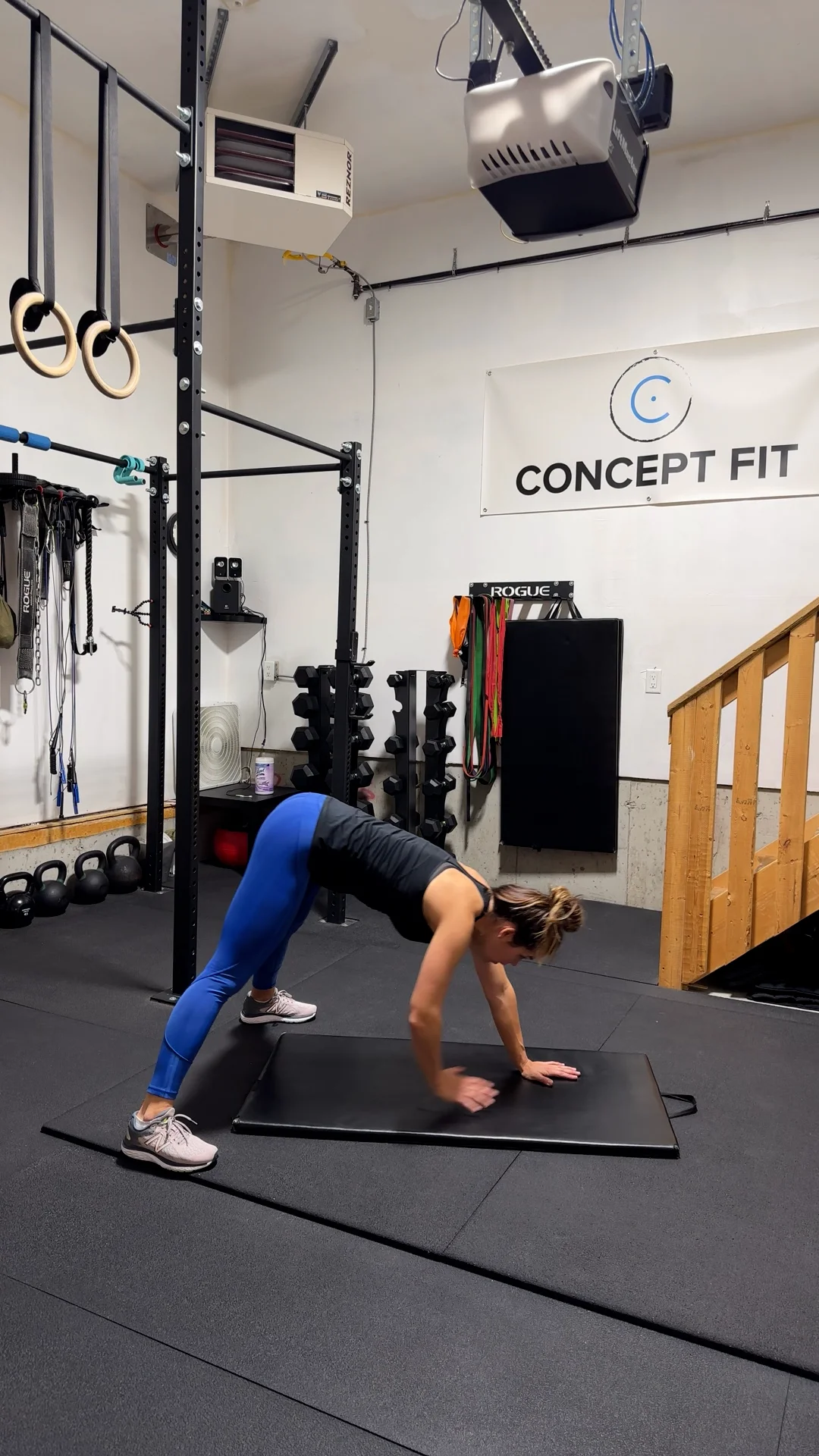 Straddle Inch Worm Walk Out