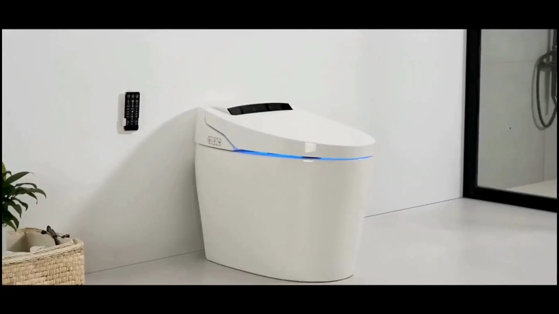 XEK Premium Automatic Single-Piece Home Smart Toilet With Bidet, Foot ...