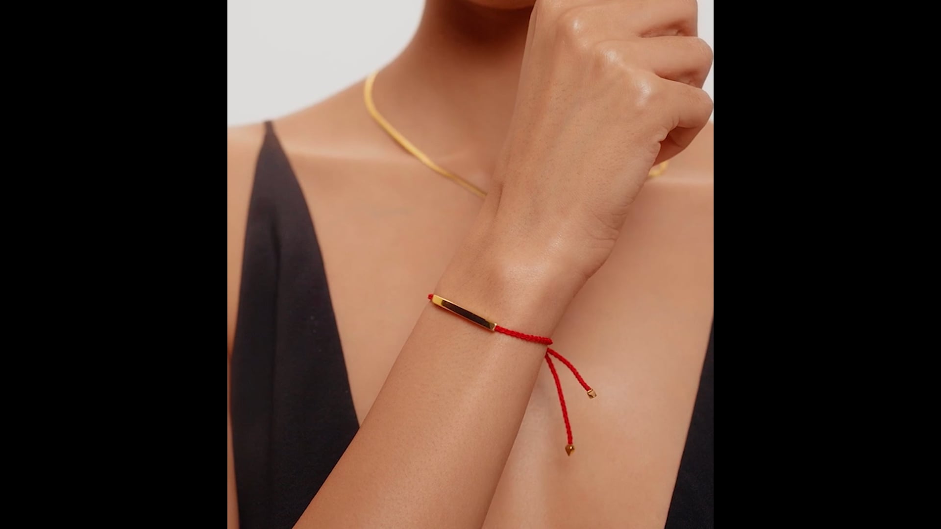 Monica vinader red bracelet store
