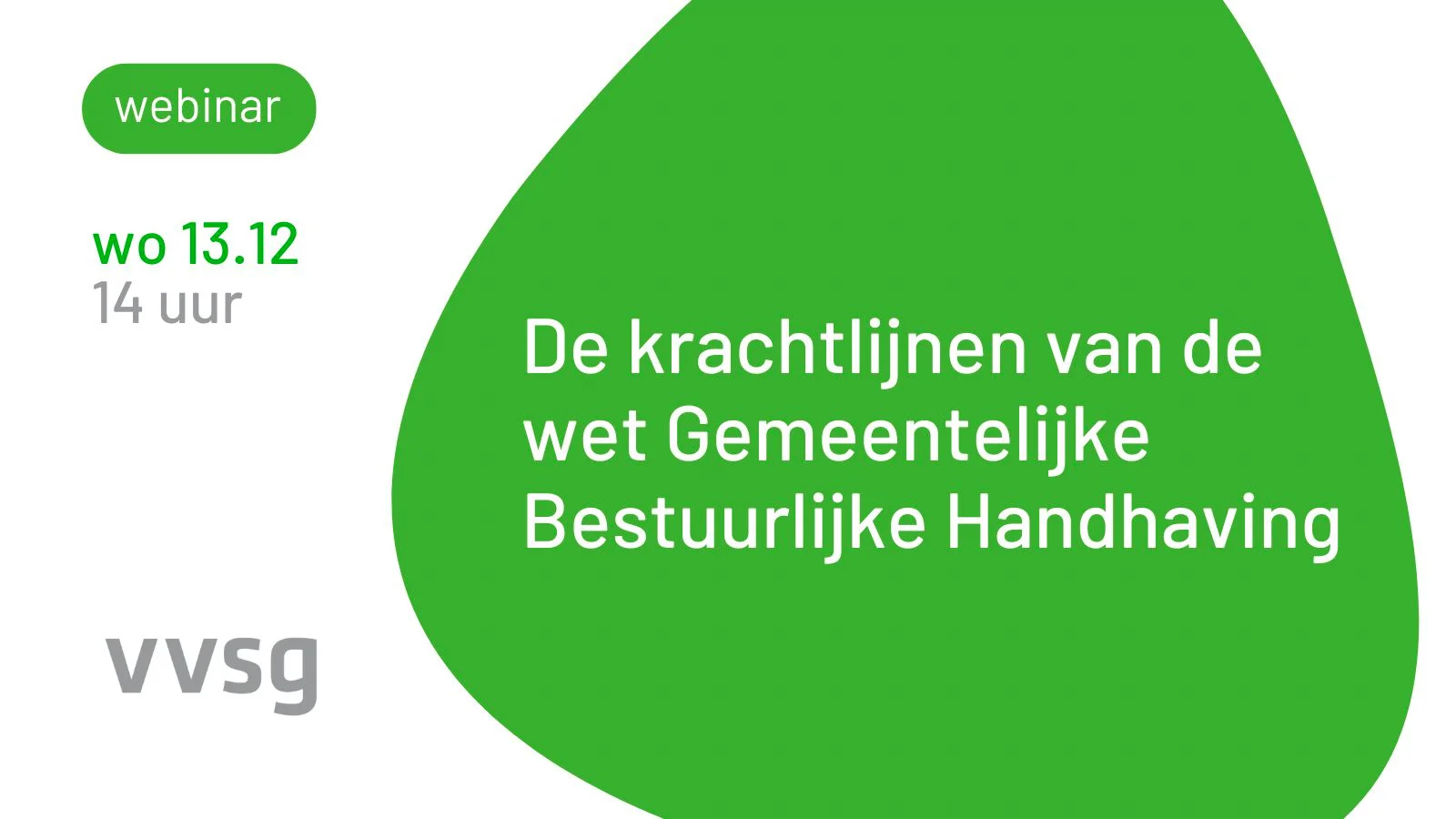 Webinar: De krachtlijnen van de wet Gemeentelijke Bestuurlijke ...