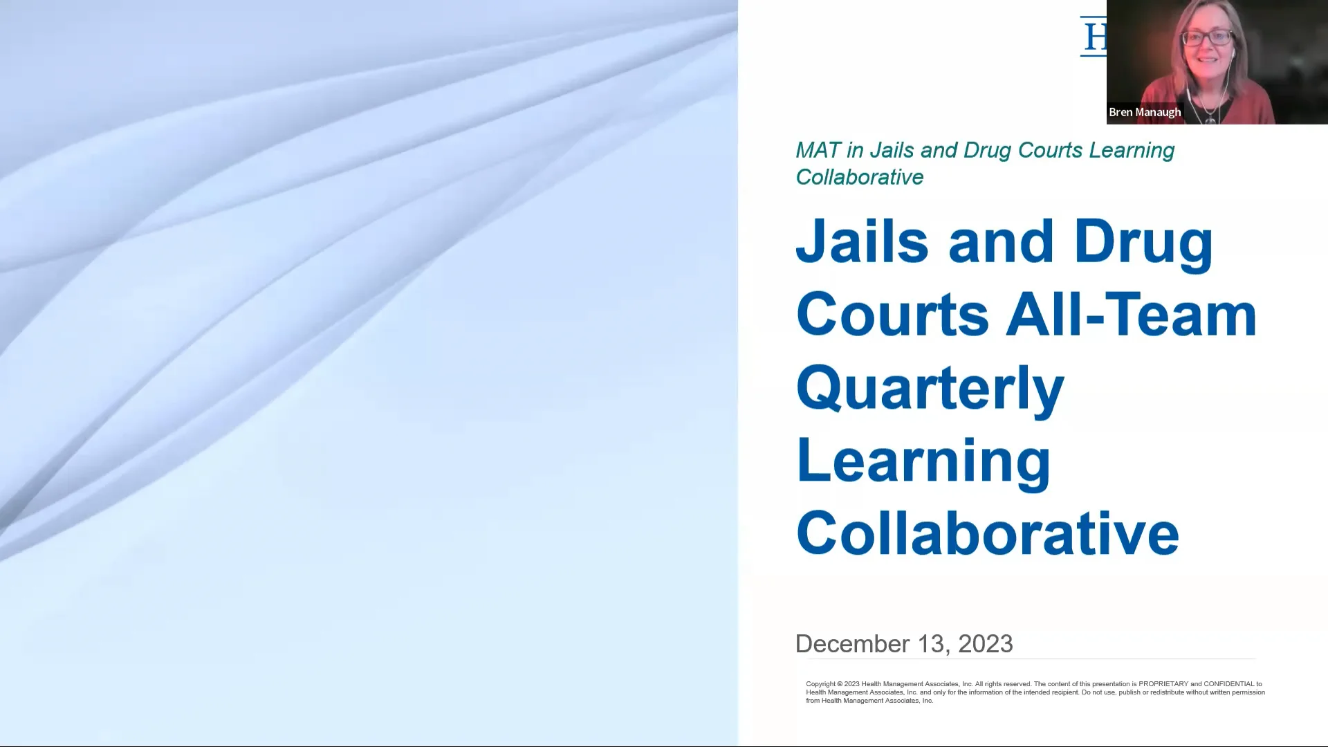 Jail MAT/Drug Court Learning Collaborative - Welcome and National/State ...