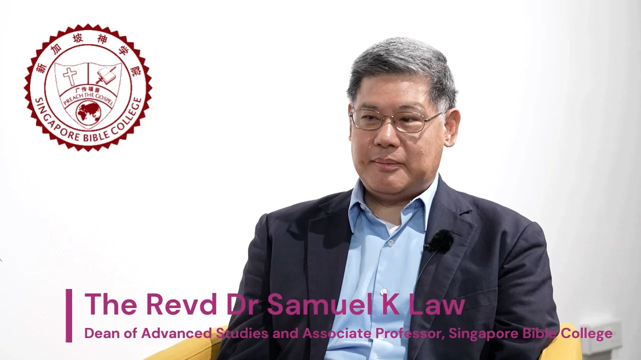 Revd Dr Samuel K Law on Vimeo