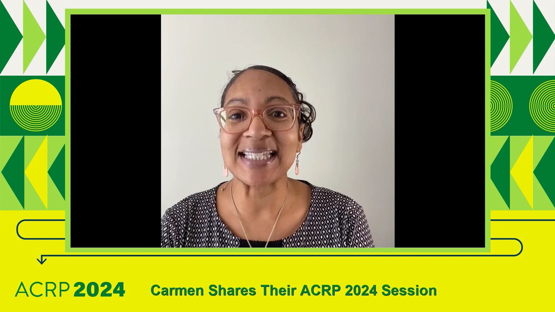 Carmen Thornton, RN, BSN, Shares Their ACRP 2024 Session on Vimeo