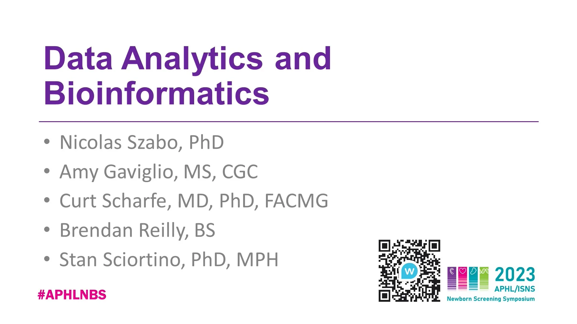 Data Analytics and Bioinformatics