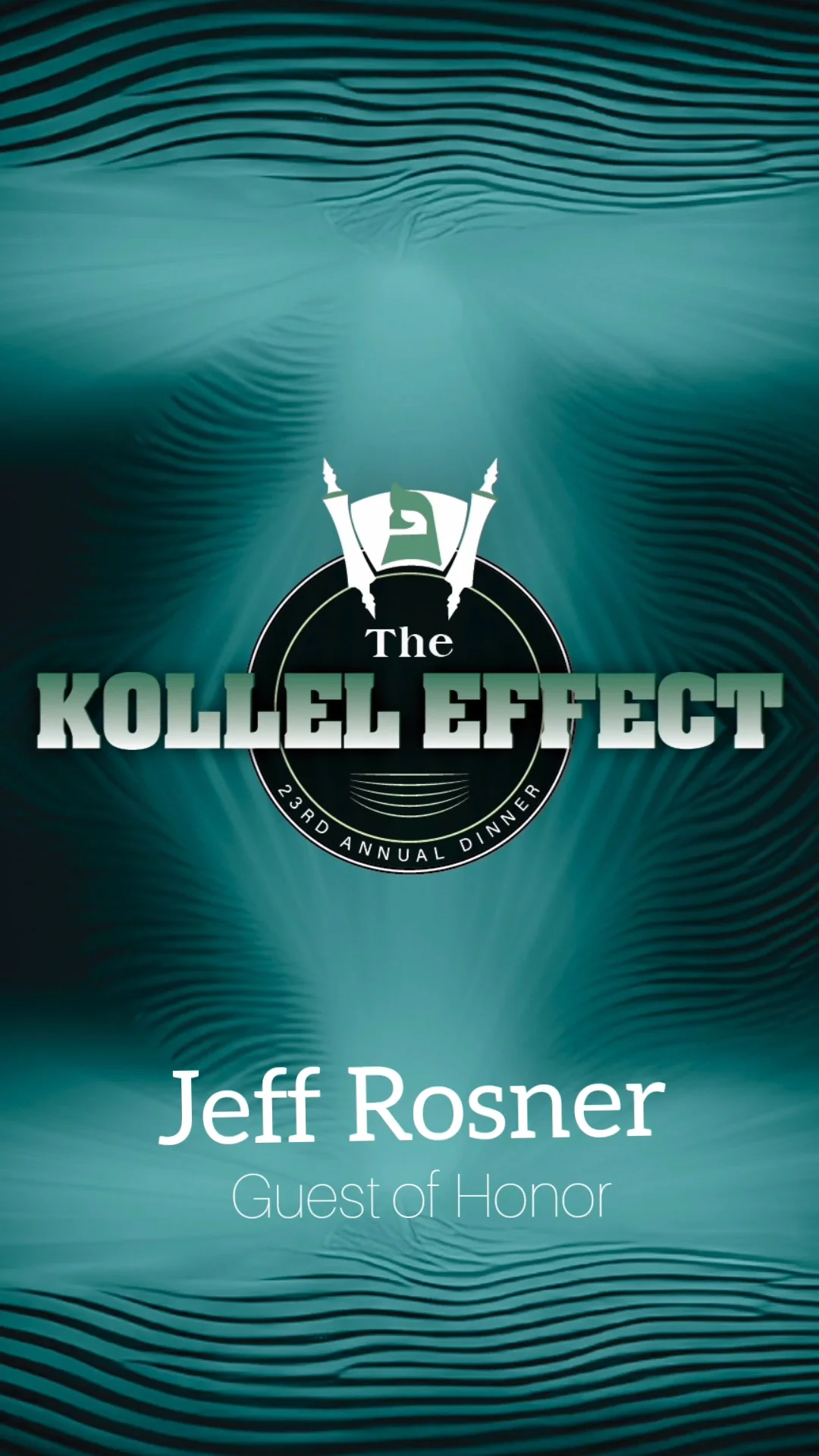 Guest of Honor Jeff Rosner on Vimeo