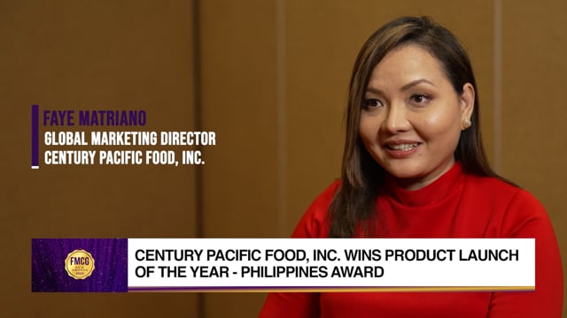 FMCG Asia Awards 2023 Winner: Century Pacific Food, Inc.