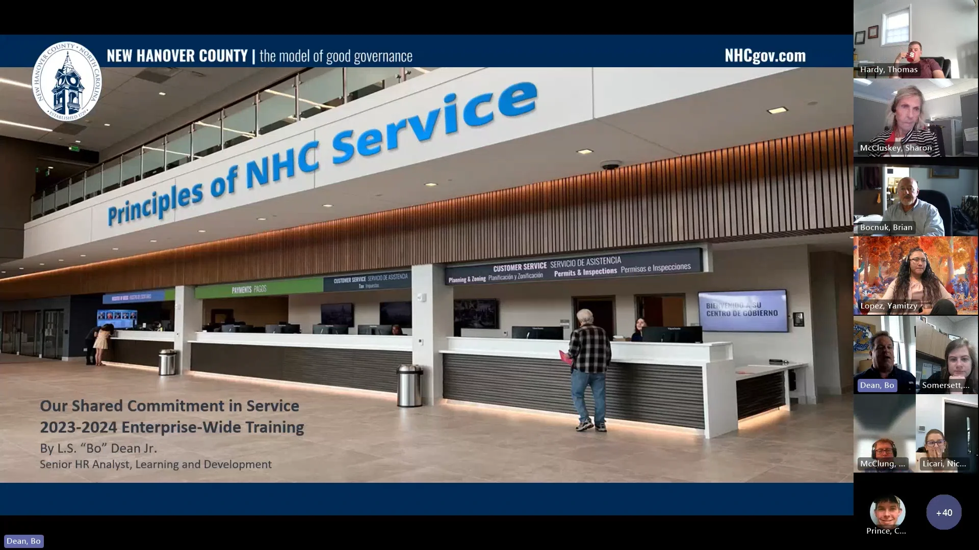 The Principles of NHC Service