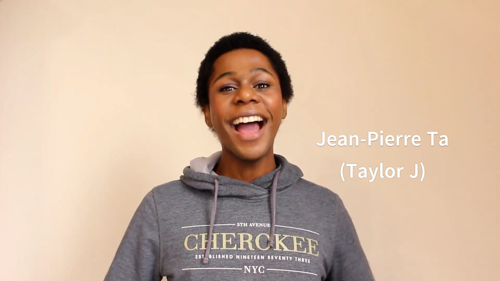 Jean-Pierre Taylor - NYT Audition on Vimeo