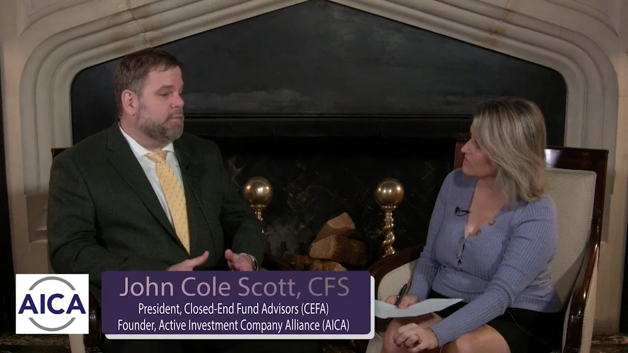 John Cole Scott talks about his firm CEF Advisors on Vimeo