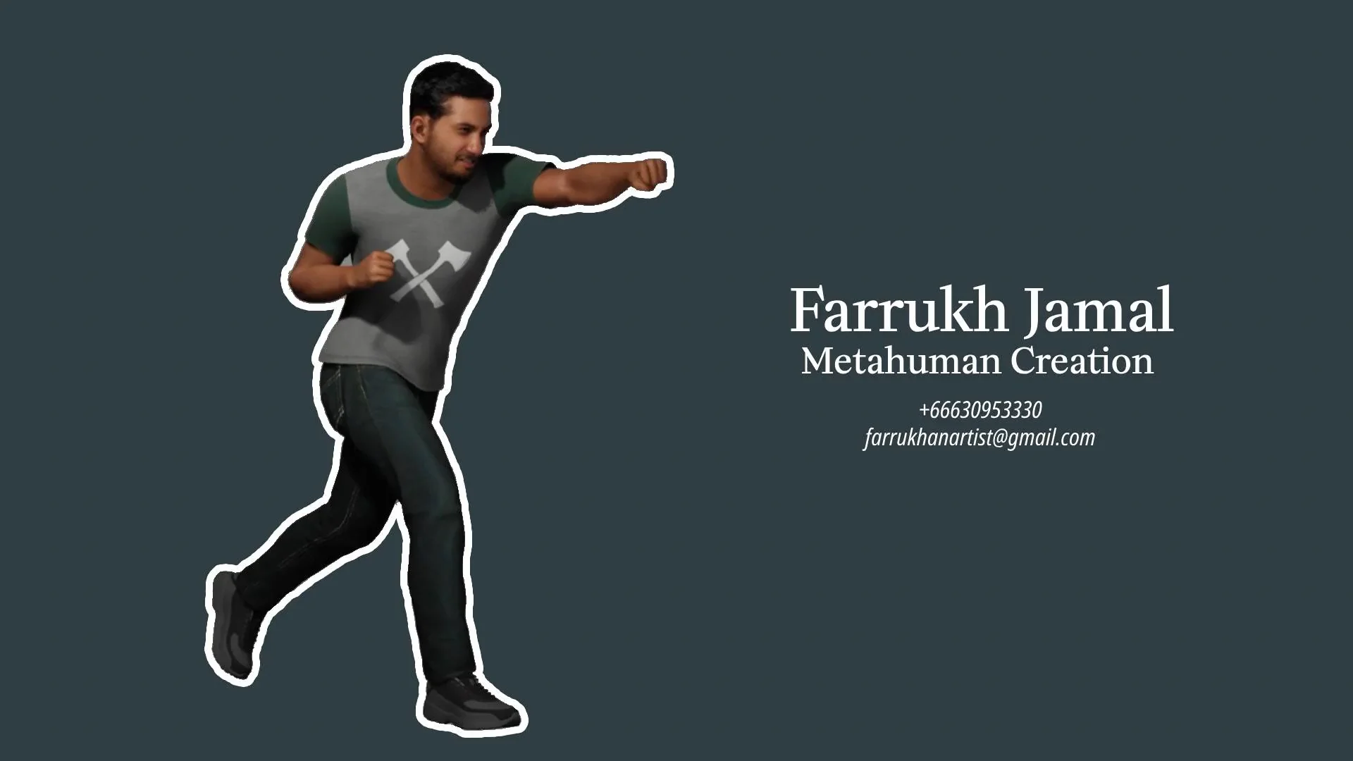 Farrukh Jamal - Metahuman Creation on Vimeo