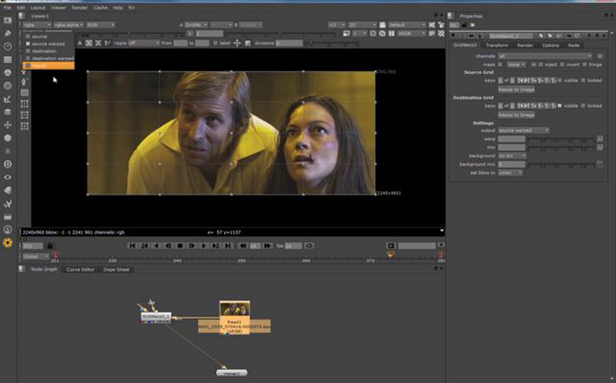 NUKE 6.3 Tutorial: Grid Warp & Spline Warp Nodes | Videos & Movies on Vimeo