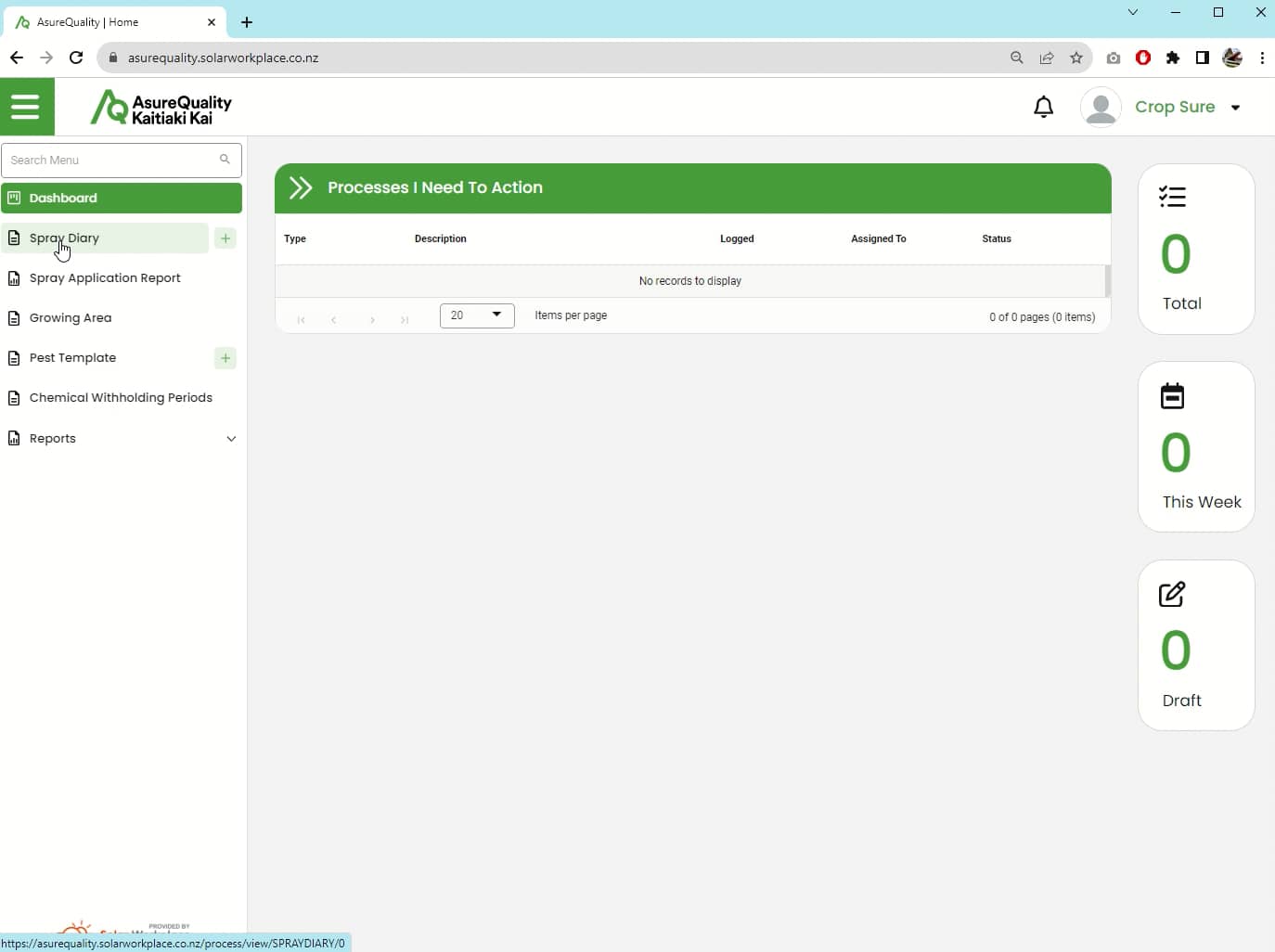 Cropsure - Solar Workplace - How to add a Spray event on Vimeo
