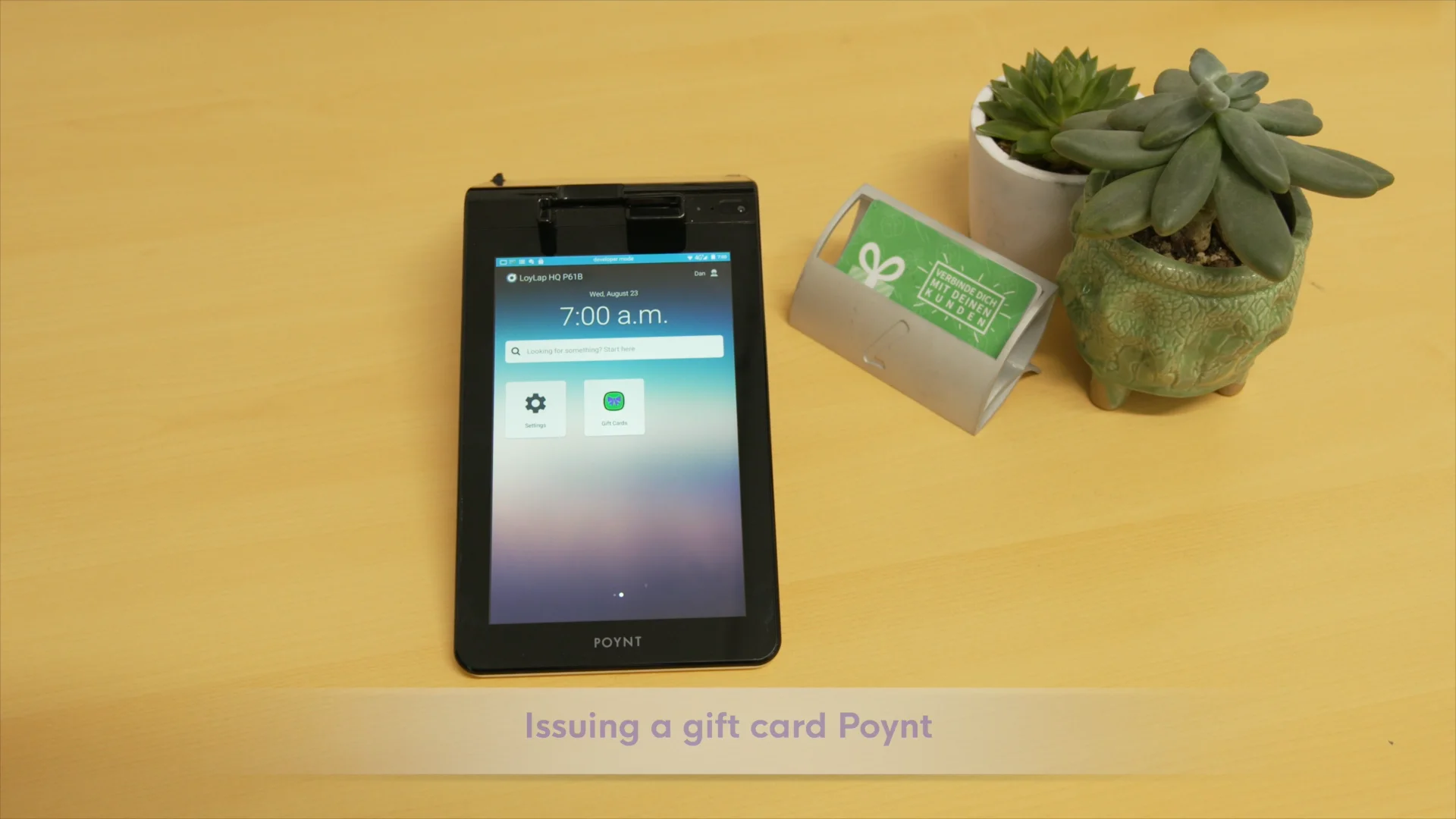 How to Issue a LoyLap Gift Card on Poynt POS: Step-by-Step Guide