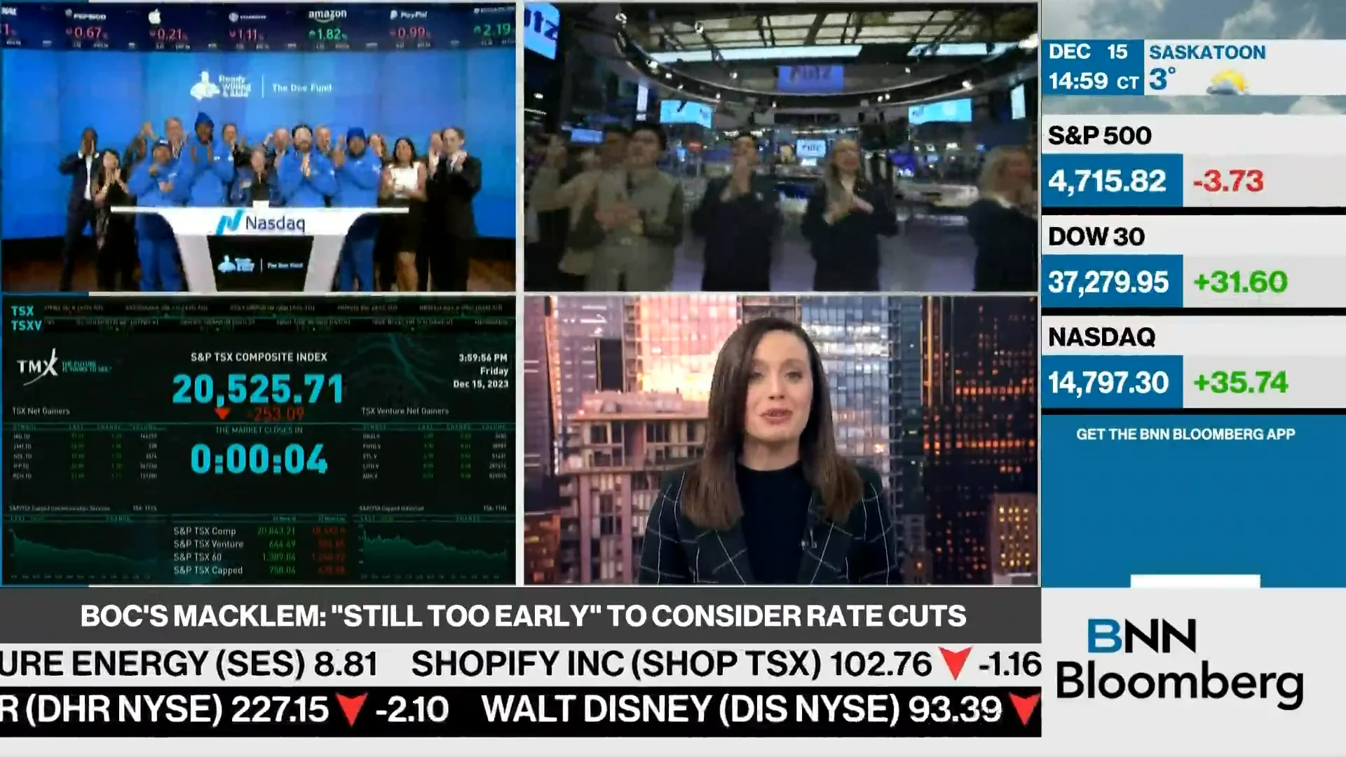 BNN Nasdaq Closing Bell Ceremony on Vimeo