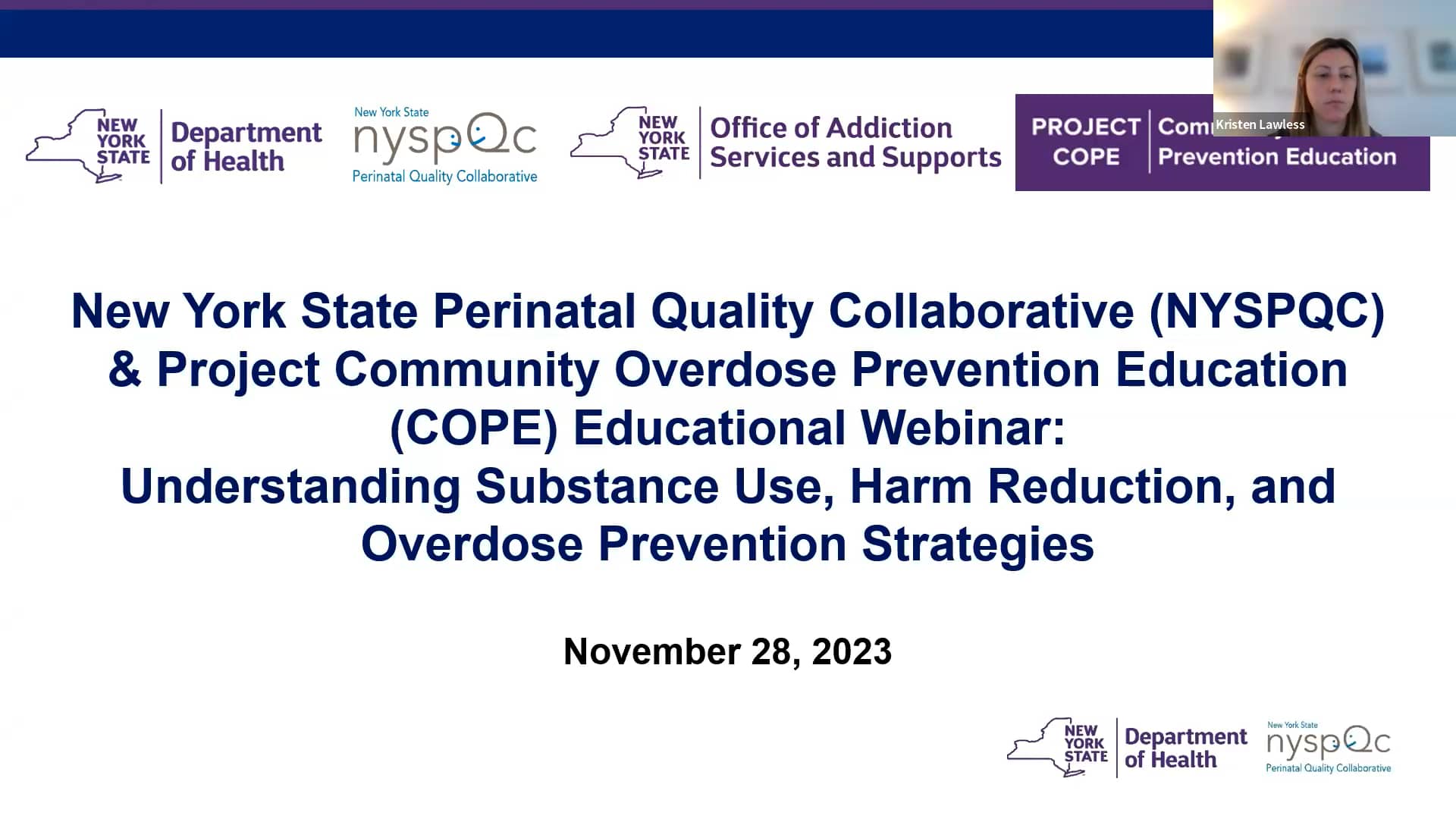 Understanding Substance Use, Harm Reduction and Overdose Prevention ...