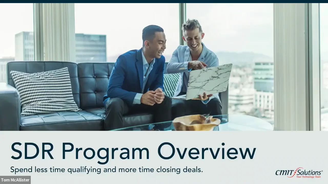 SDR Program Overview on Vimeo