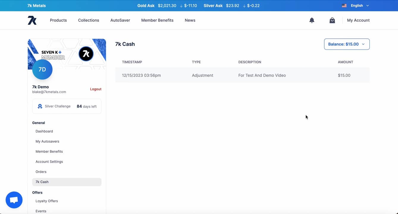 How To Transfer Funds From 7k Cash on Vimeo